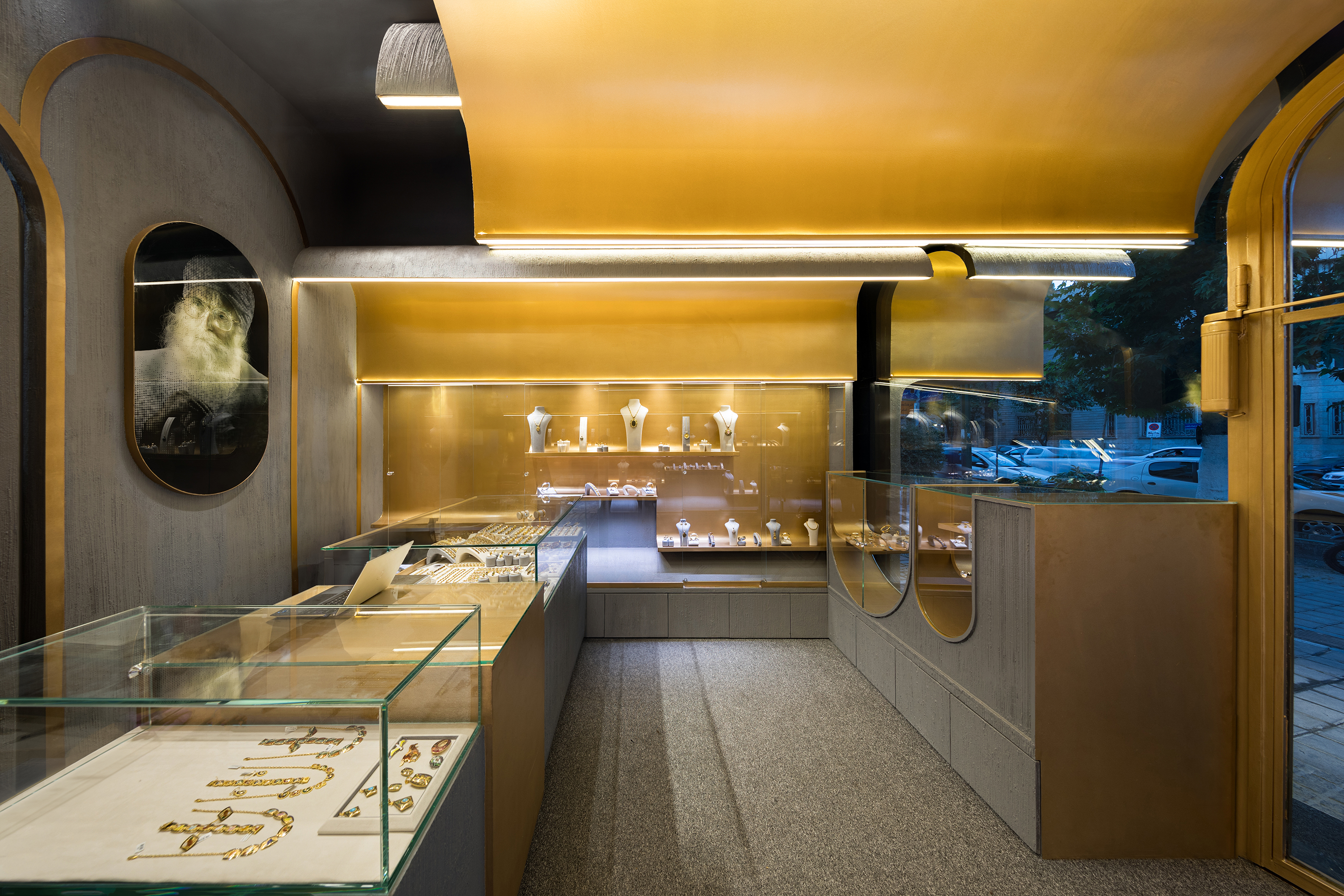 Zahrouni Gold Gallery by Hasht Architects - Architizer