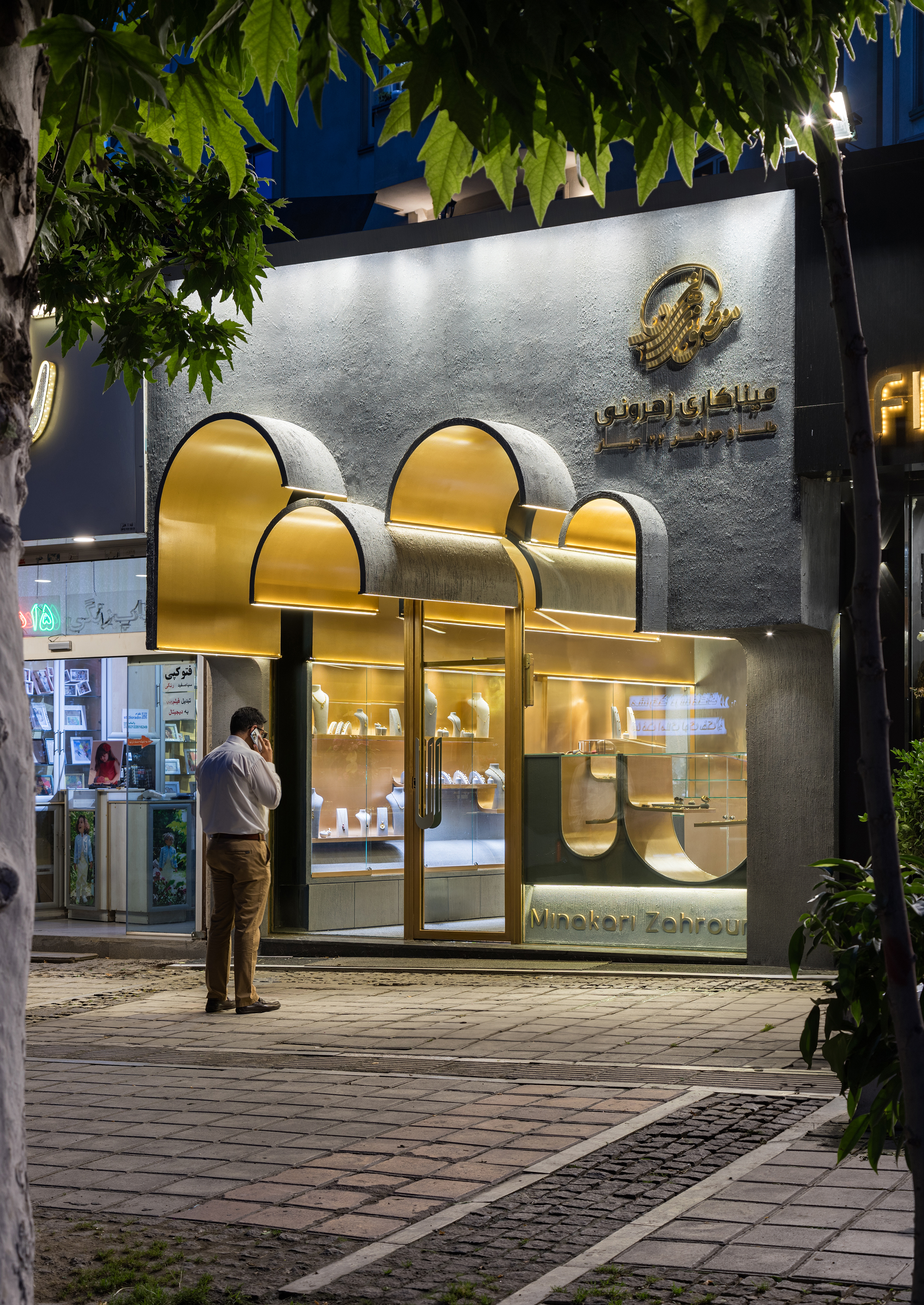 Zahrouni Gold Gallery by Hasht Architects - Architizer