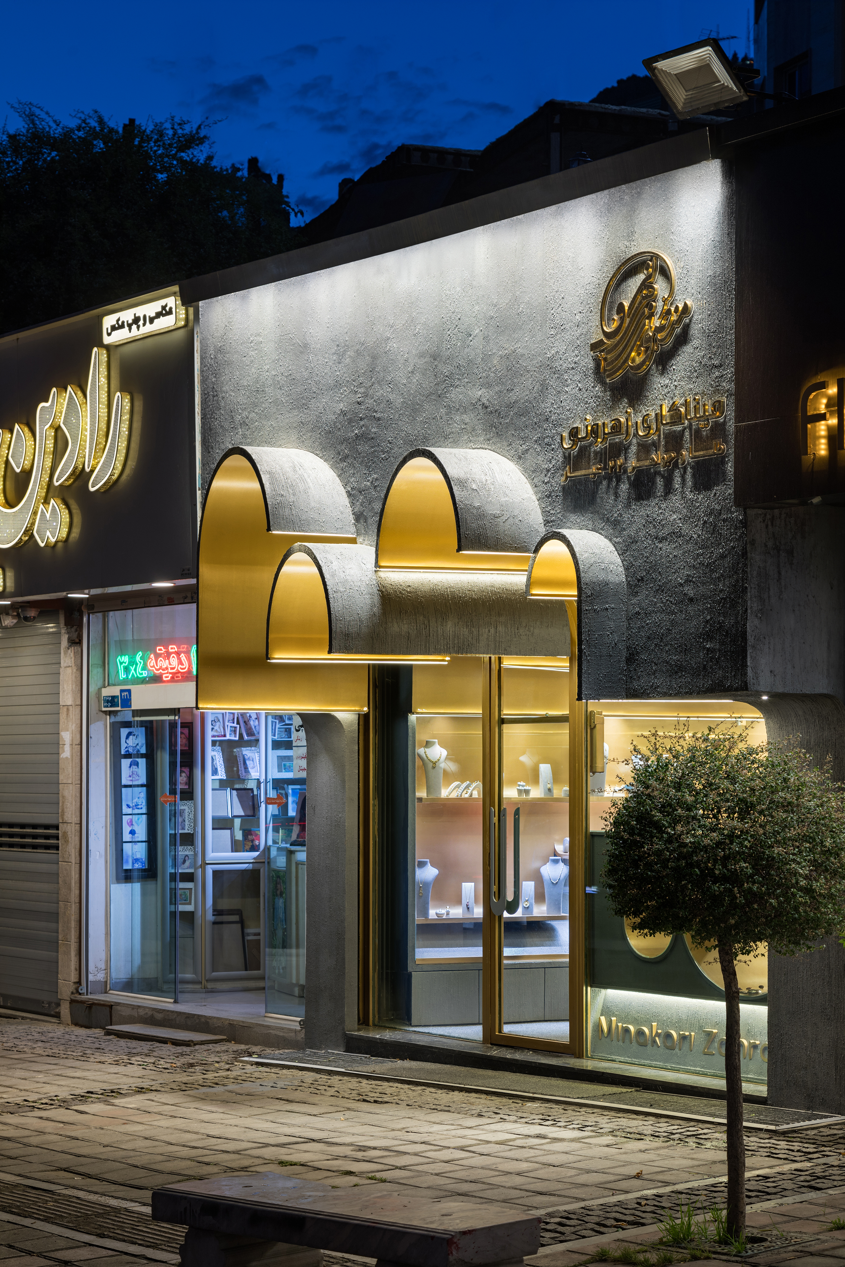 Zahrouni Gold Gallery by Hasht Architects - Architizer
