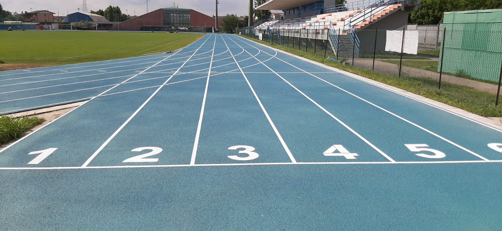 Renovation of the athletics track by VITTORIO & ASSOCIATI Studio di ...