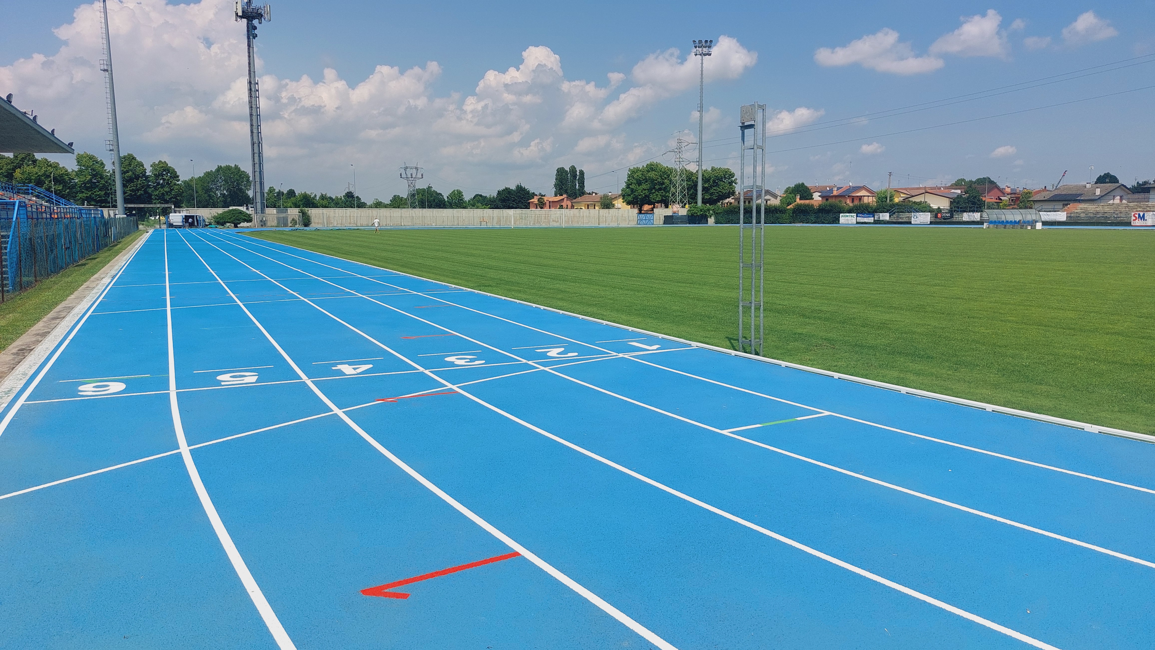 Renovation of the athletics track by VITTORIO & ASSOCIATI Studio di ...