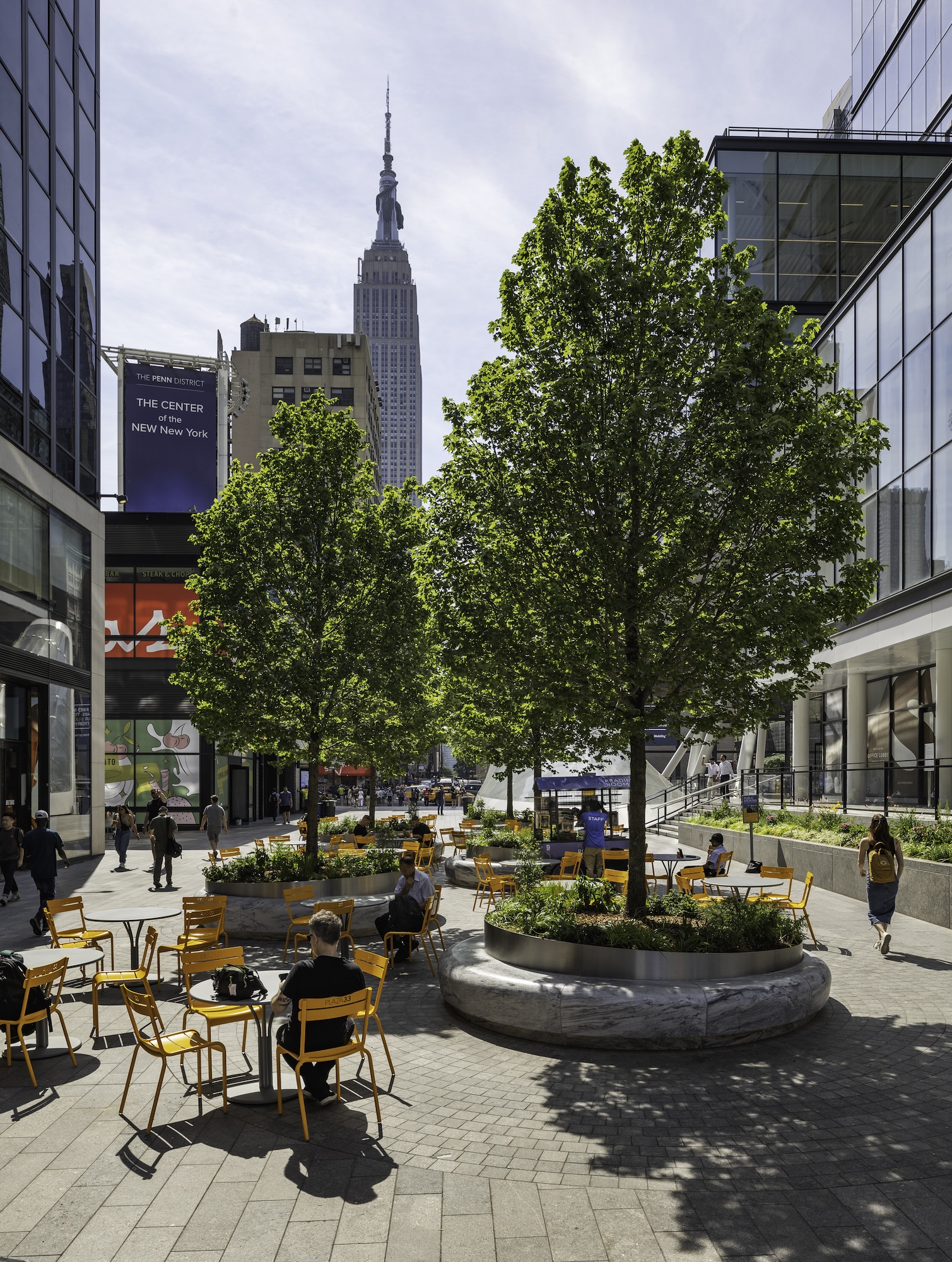 Idea 4012946: Plaza 33 by MNLA in New York, United States - Architizer