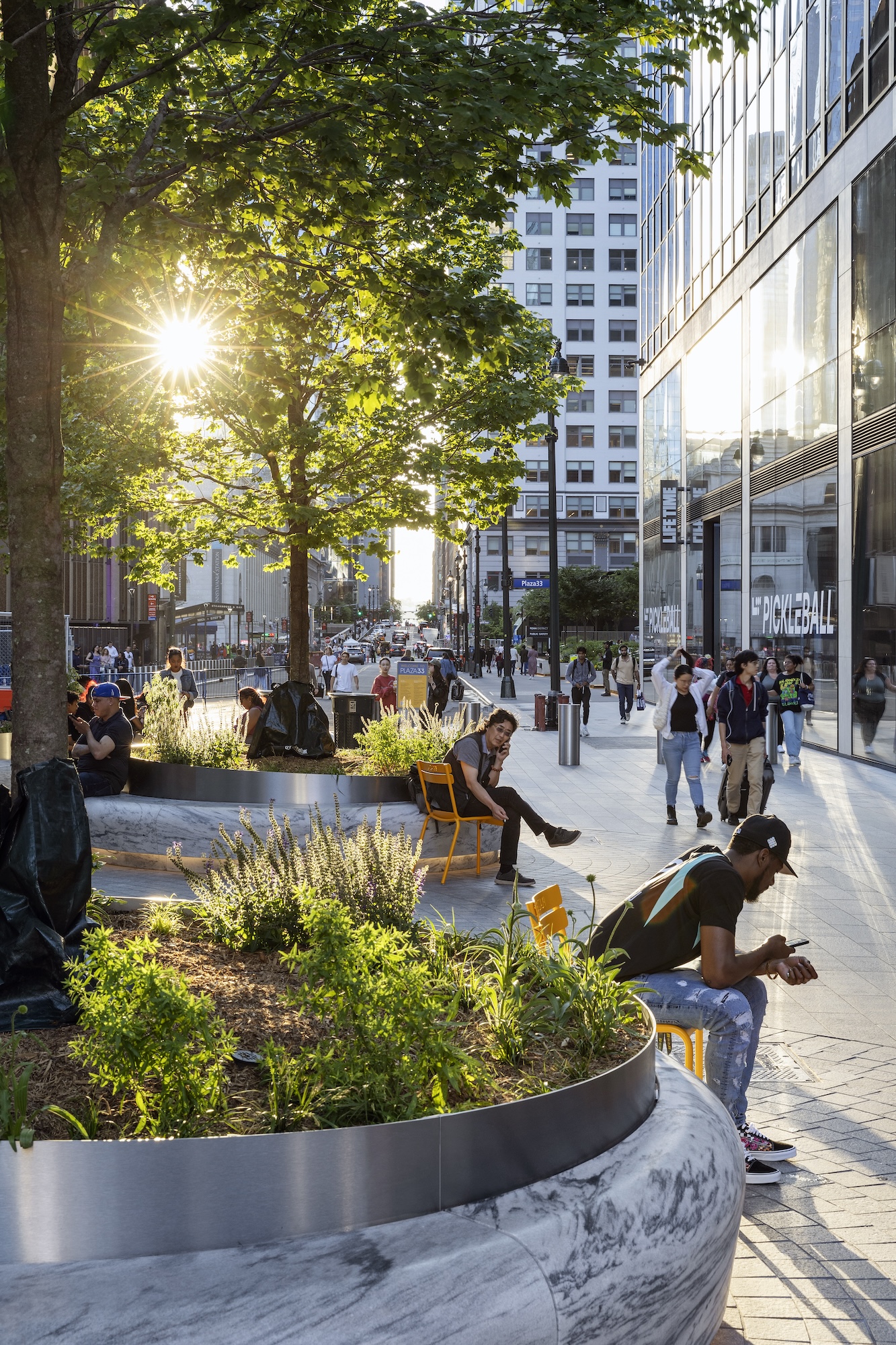 Idea 4012945: Plaza 33 by MNLA in New York, United States - Architizer