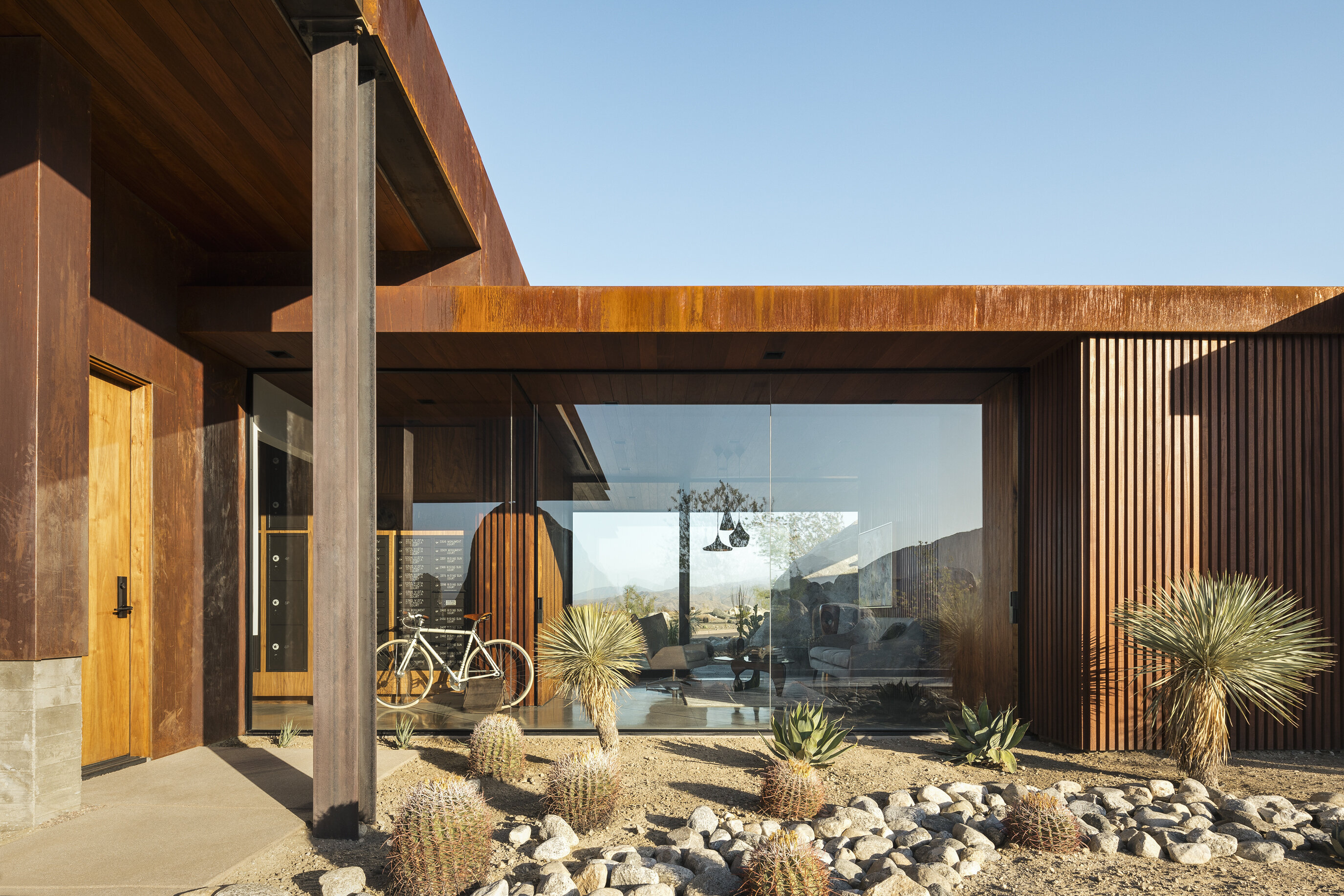 Desert Palisades Guardhouse by Studio AR&D Architects - Architizer