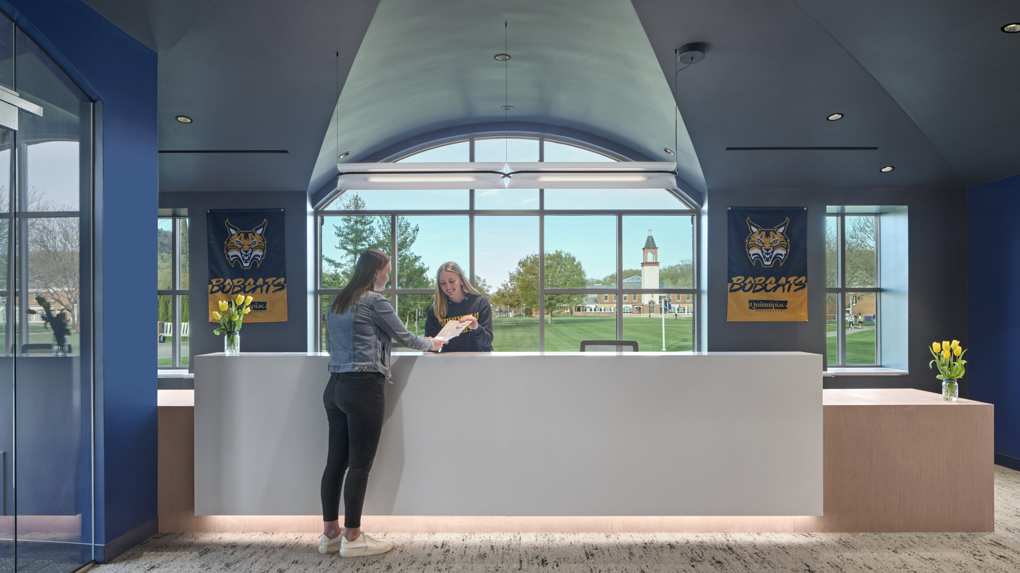 Quinnipiac University Admissions Center by Amenta Emma Architects ...