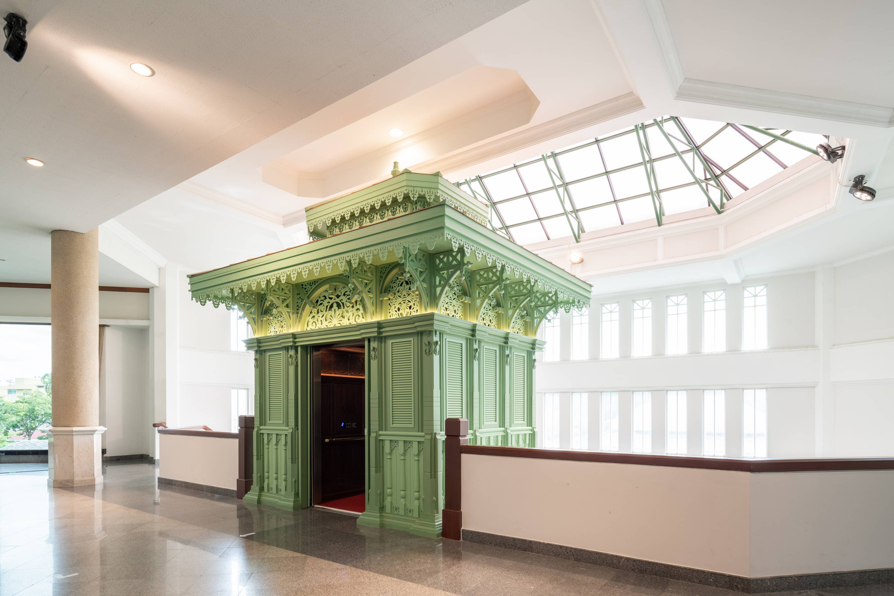 Auditorium Elevator of Silpakorn University, Sanam Chandra Palace ...