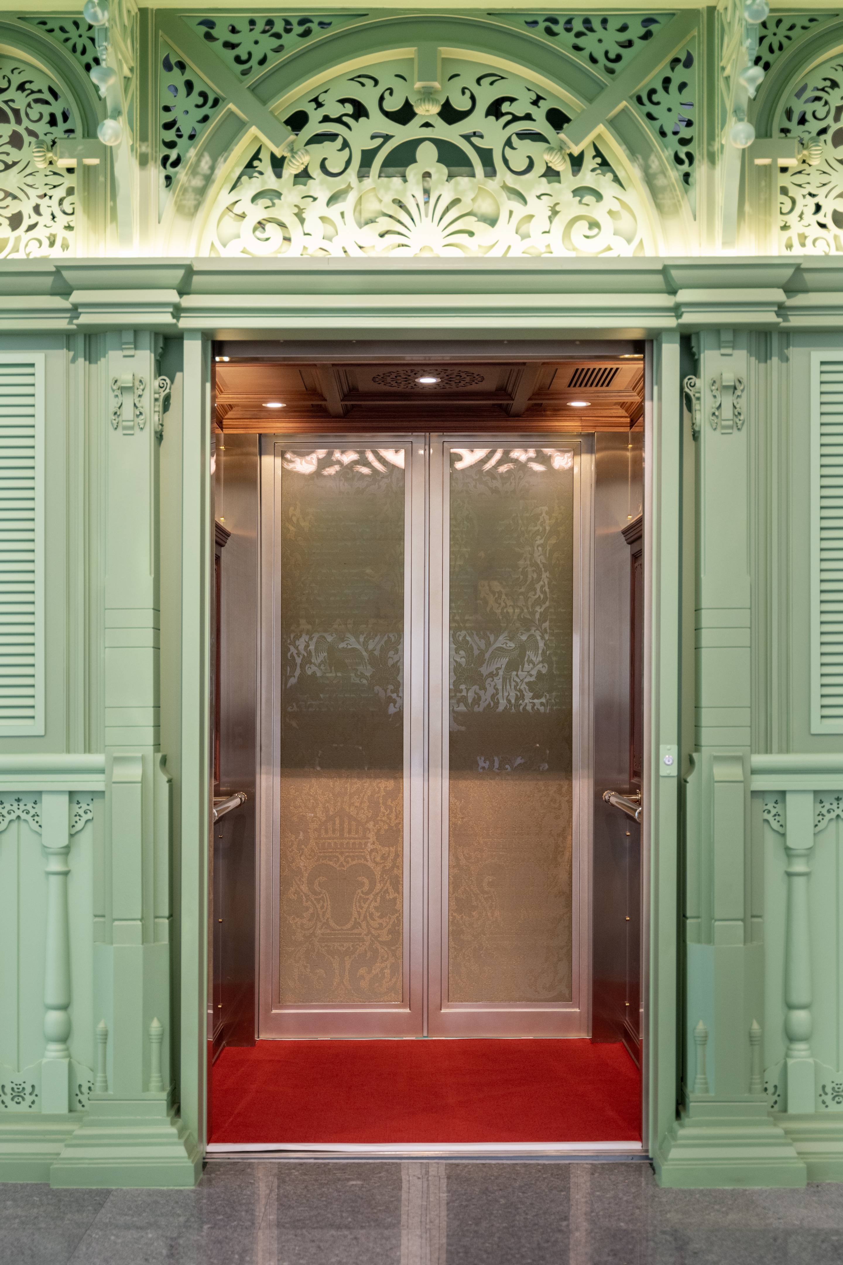 Auditorium Elevator of Silpakorn University, Sanam Chandra Palace ...
