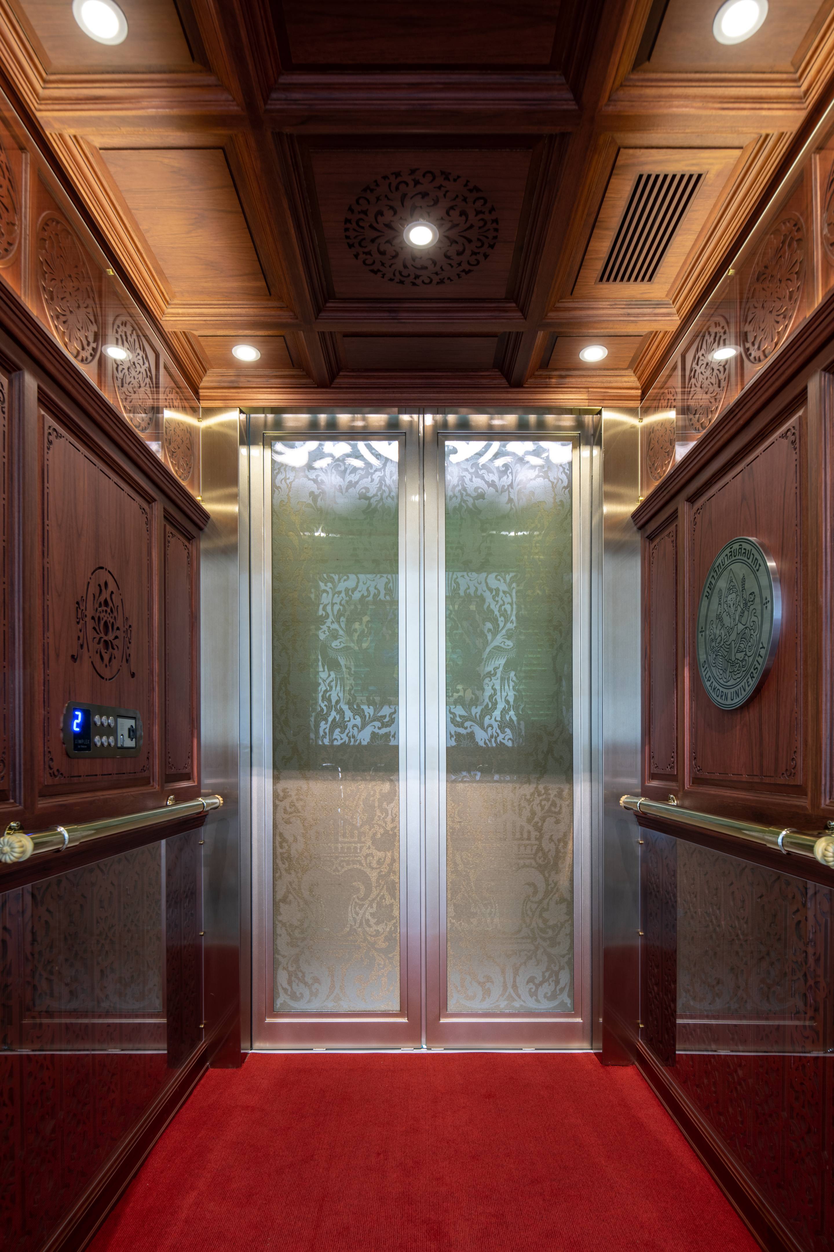 Auditorium Elevator of Silpakorn University, Sanam Chandra Palace ...