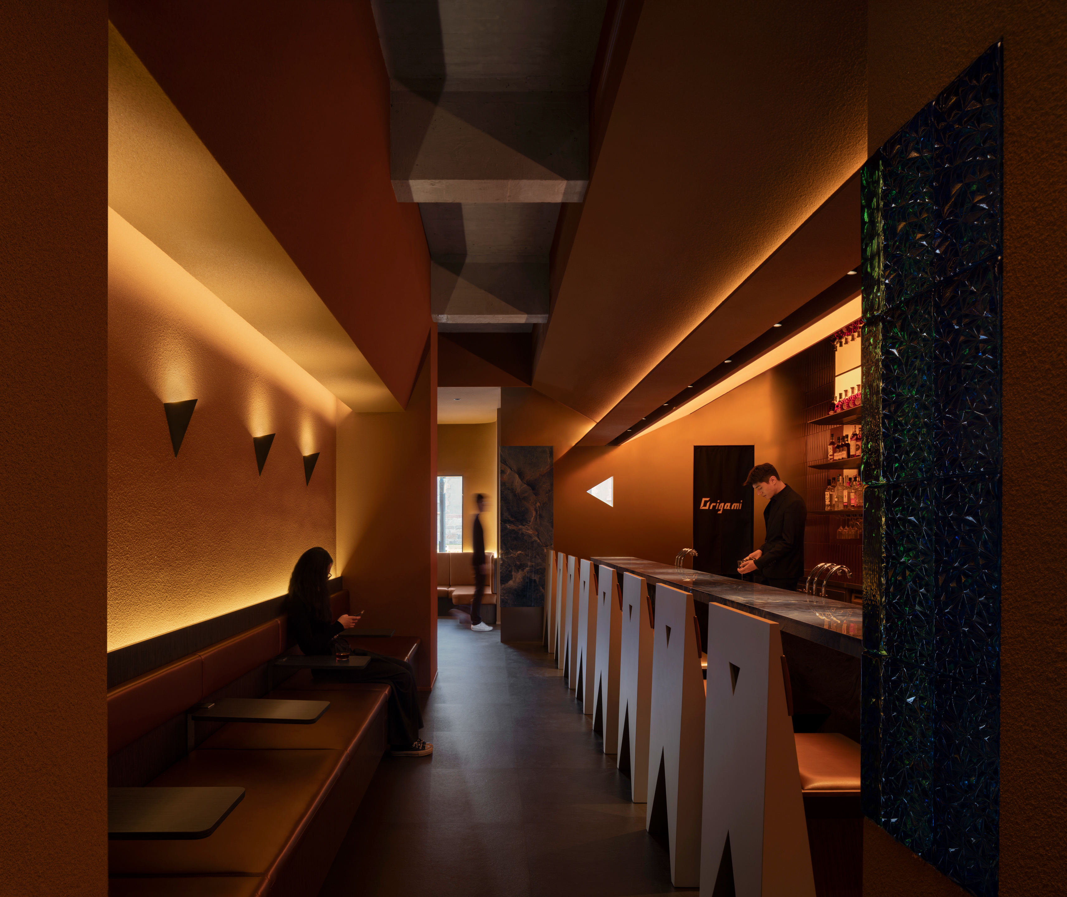 Origami Bar by Tens Atelier - Architizer