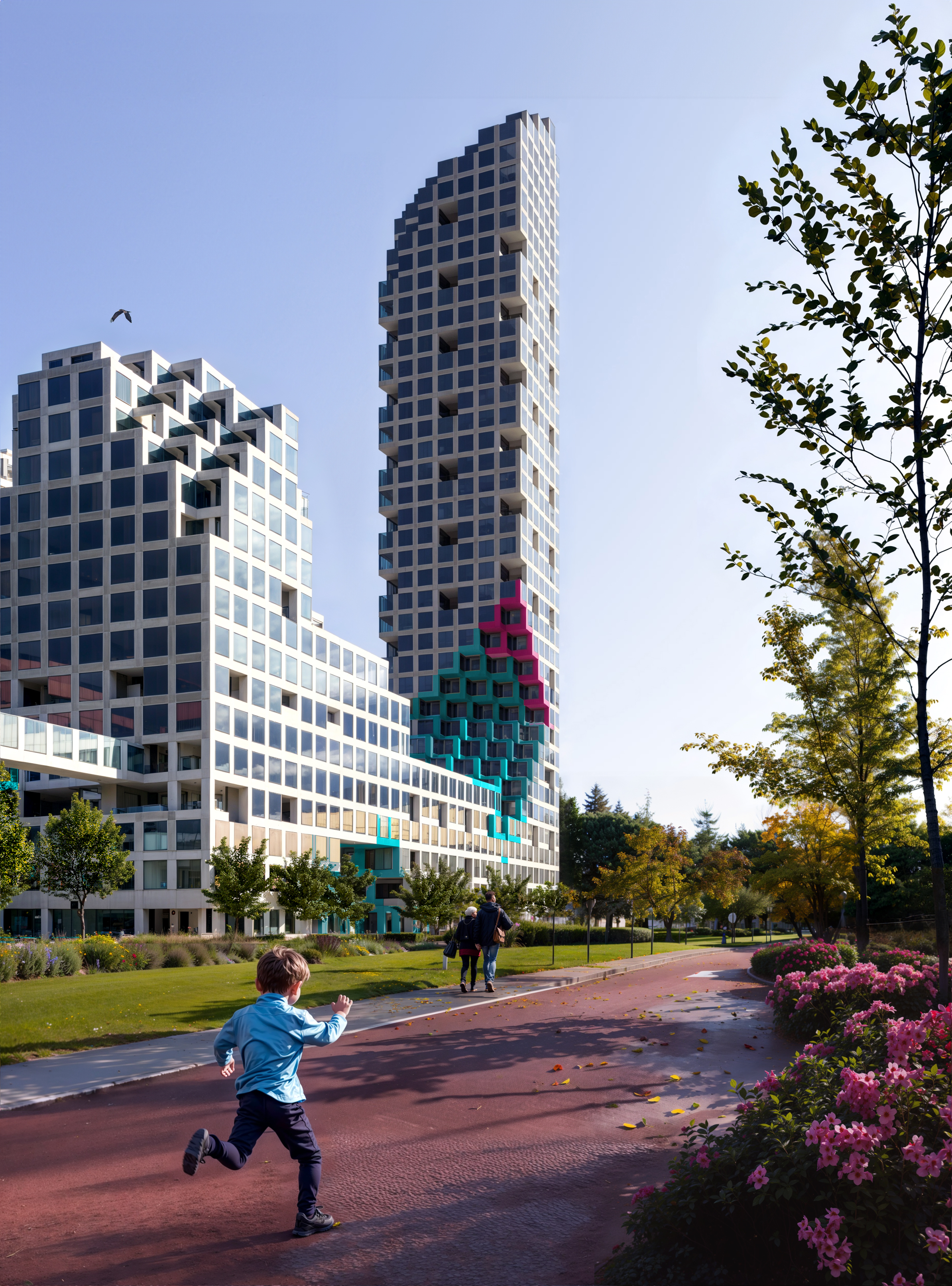 Housing project in Minecraft by DOMO studios - Architizer
