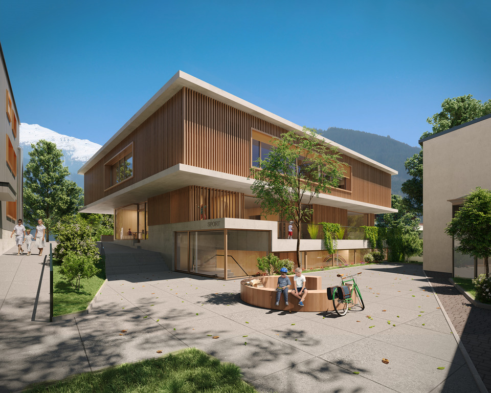 Inspiration in the Mountains: Exterior Visualization of the ...