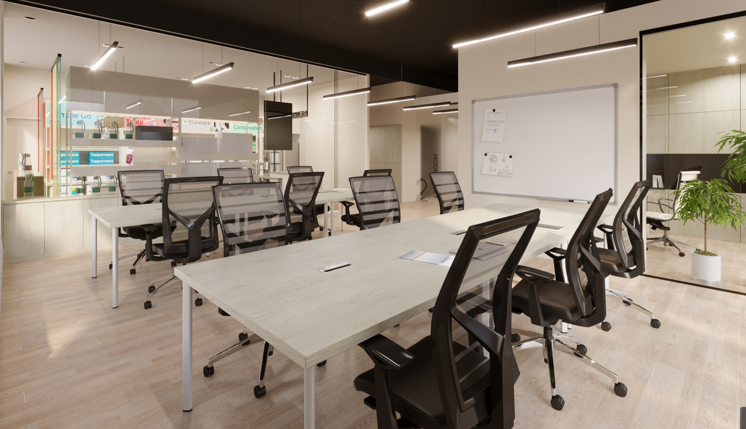 Thiết kế văn phòng TUPPERWARE OFFICE by ATZ LUXURY - Architizer