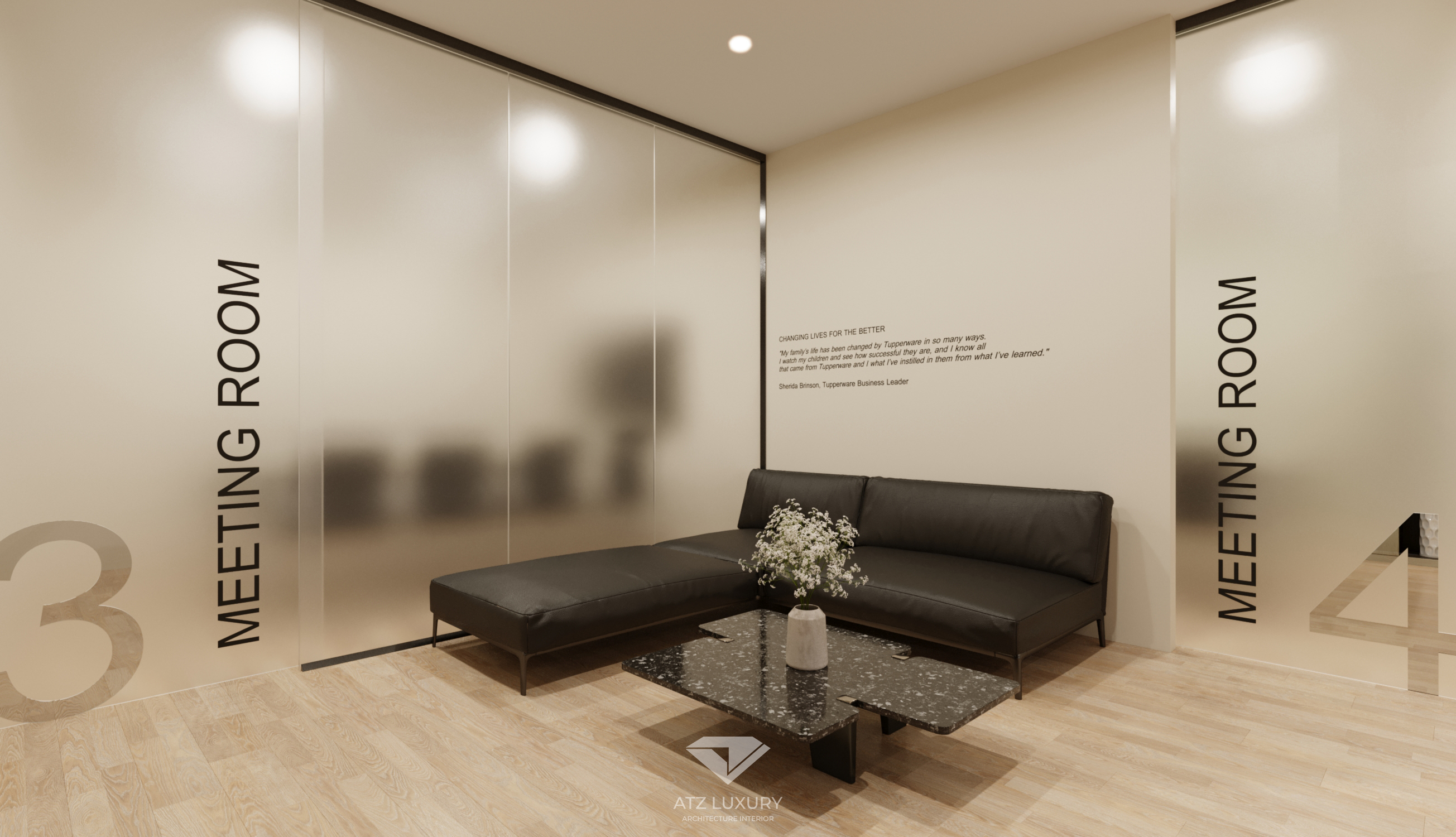 Thiết kế văn phòng TUPPERWARE OFFICE by ATZ LUXURY - Architizer