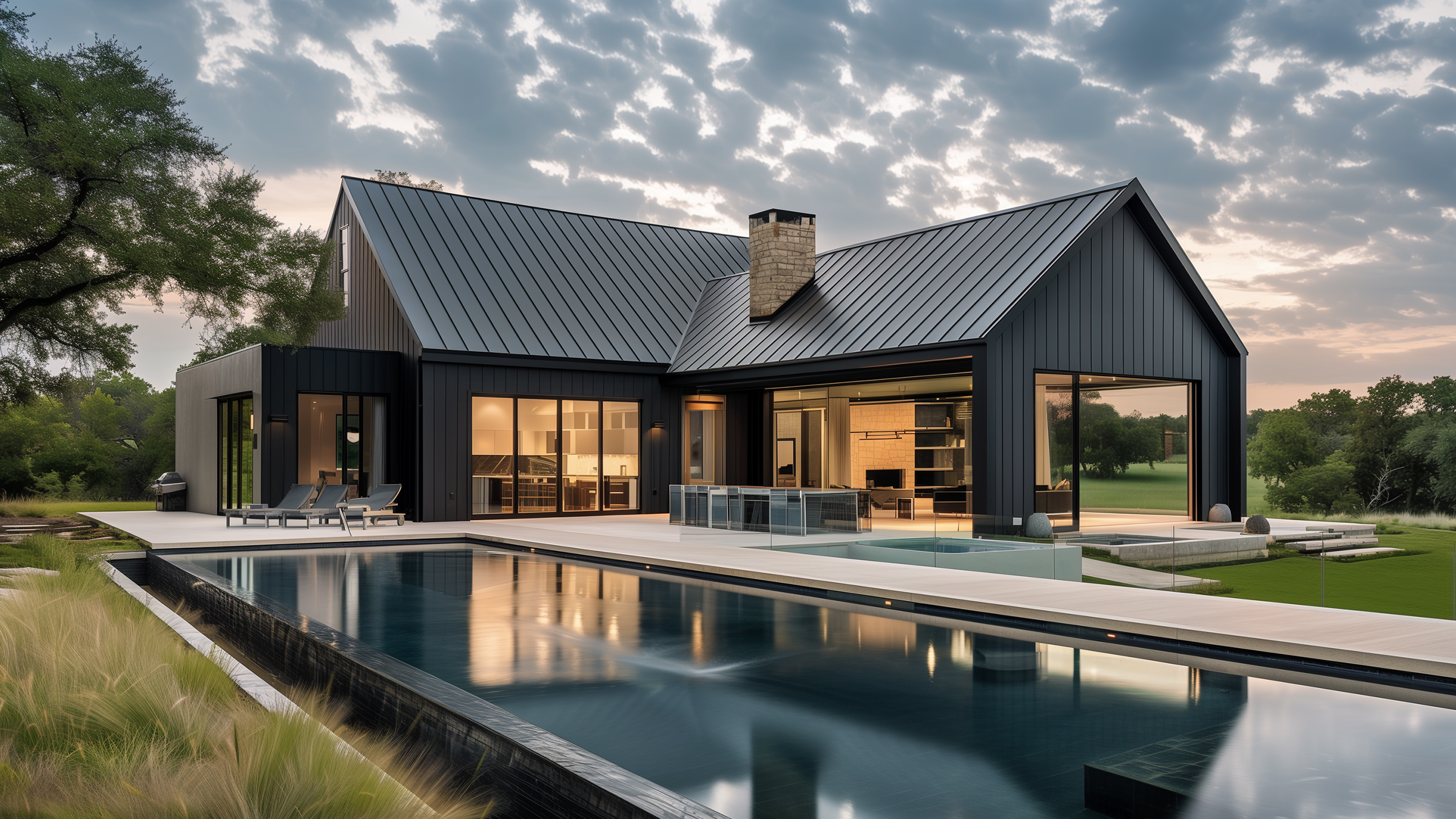 Custom Home Design (Modern Farmhouse) by Coorlas Architecture PLLC ...