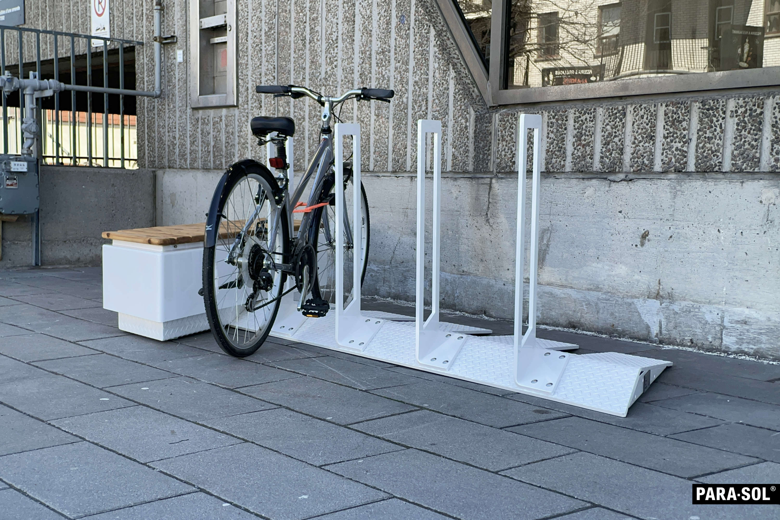 Idea 4015728: PREFAB CONCEPT | OBLIQUE BIKE RACK by PARA-SOL ...