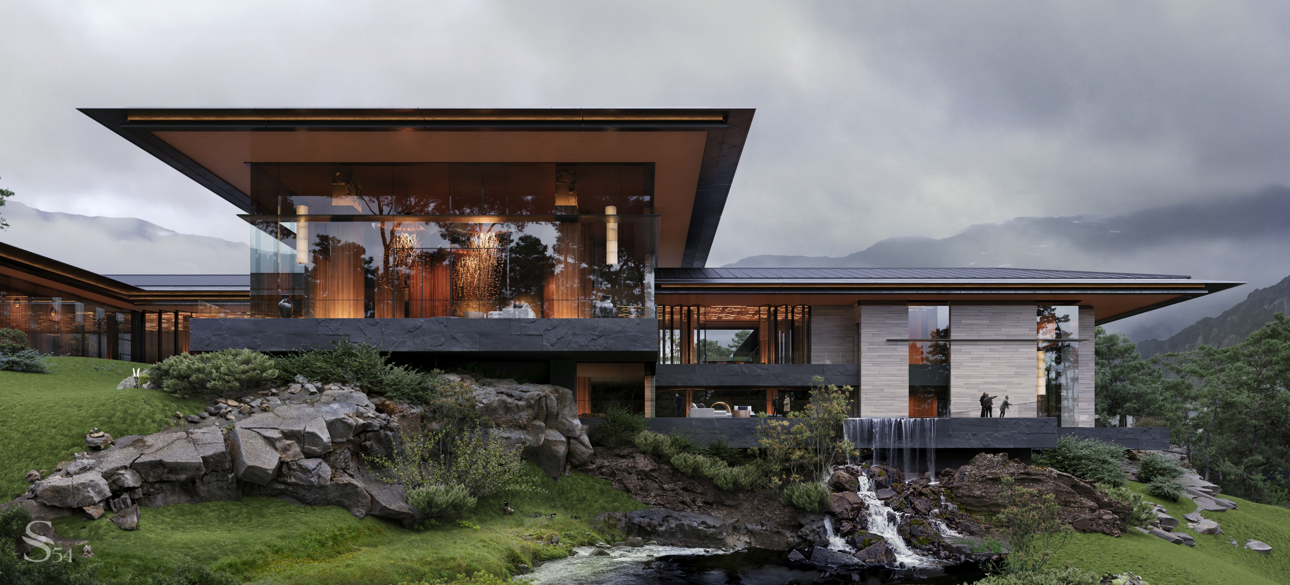 Magnificent mansion in Panchgani by Studia 54 by Studia 54 - Architizer