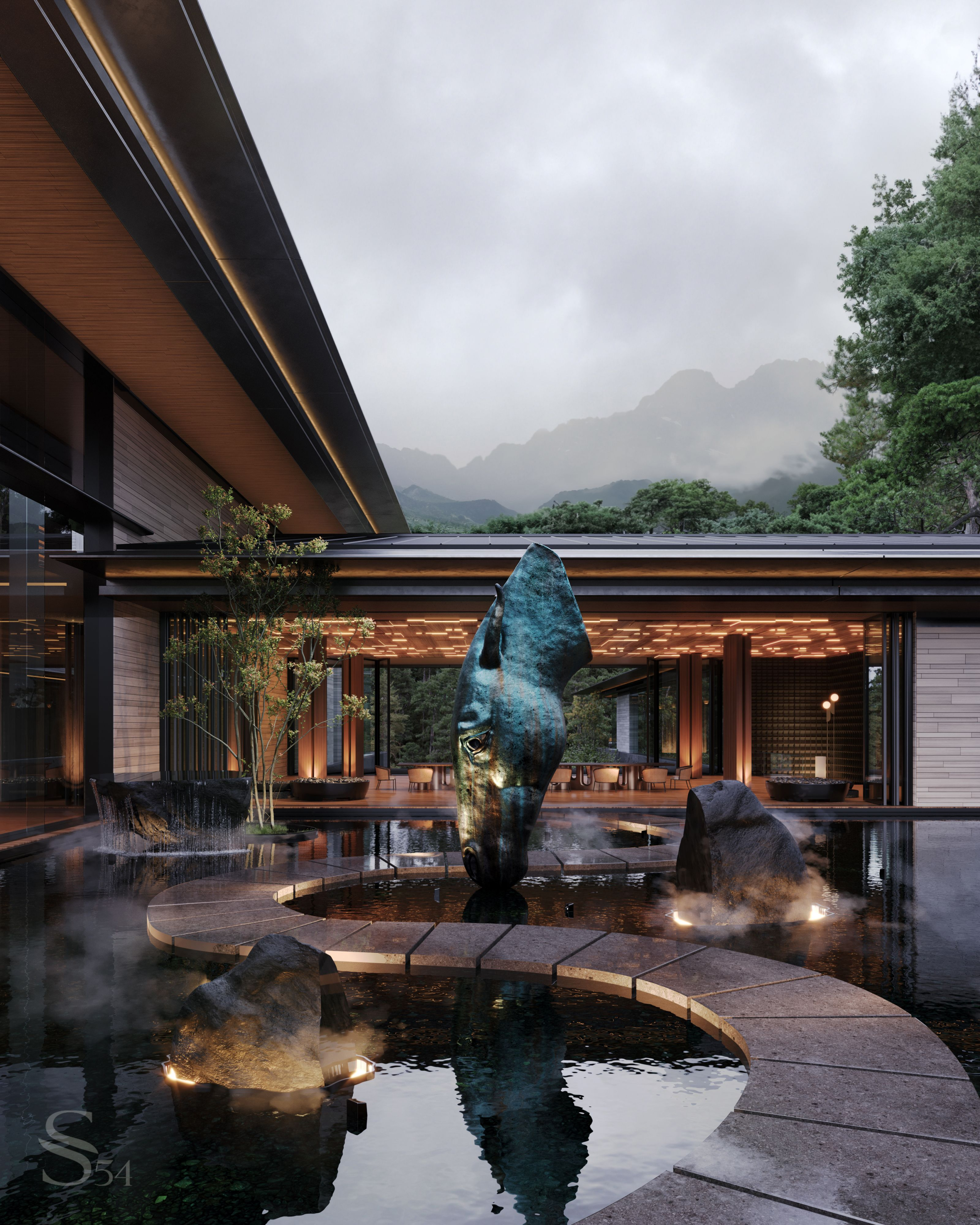 Magnificent mansion in Panchgani by Studia 54 by Studia 54 - Architizer