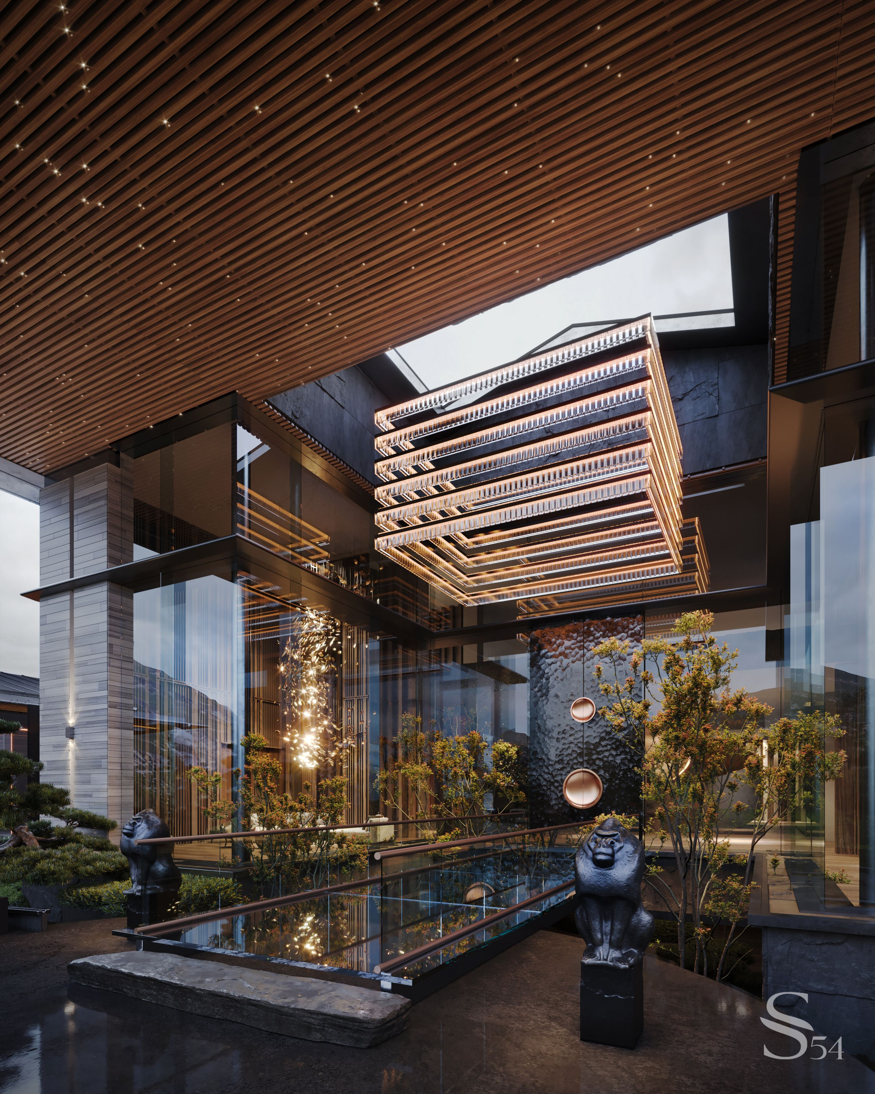Magnificent mansion in Panchgani by Studia 54 by Studia 54 - Architizer