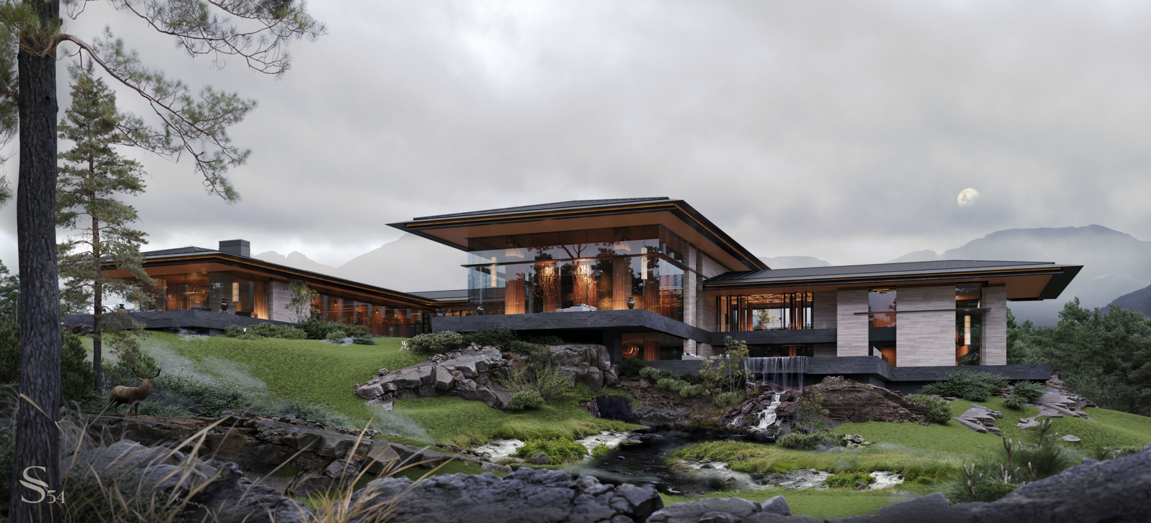 Magnificent mansion in Panchgani by Studia 54 by Studia 54 - Architizer