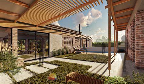 Courtyard House by SVA International - Architizer