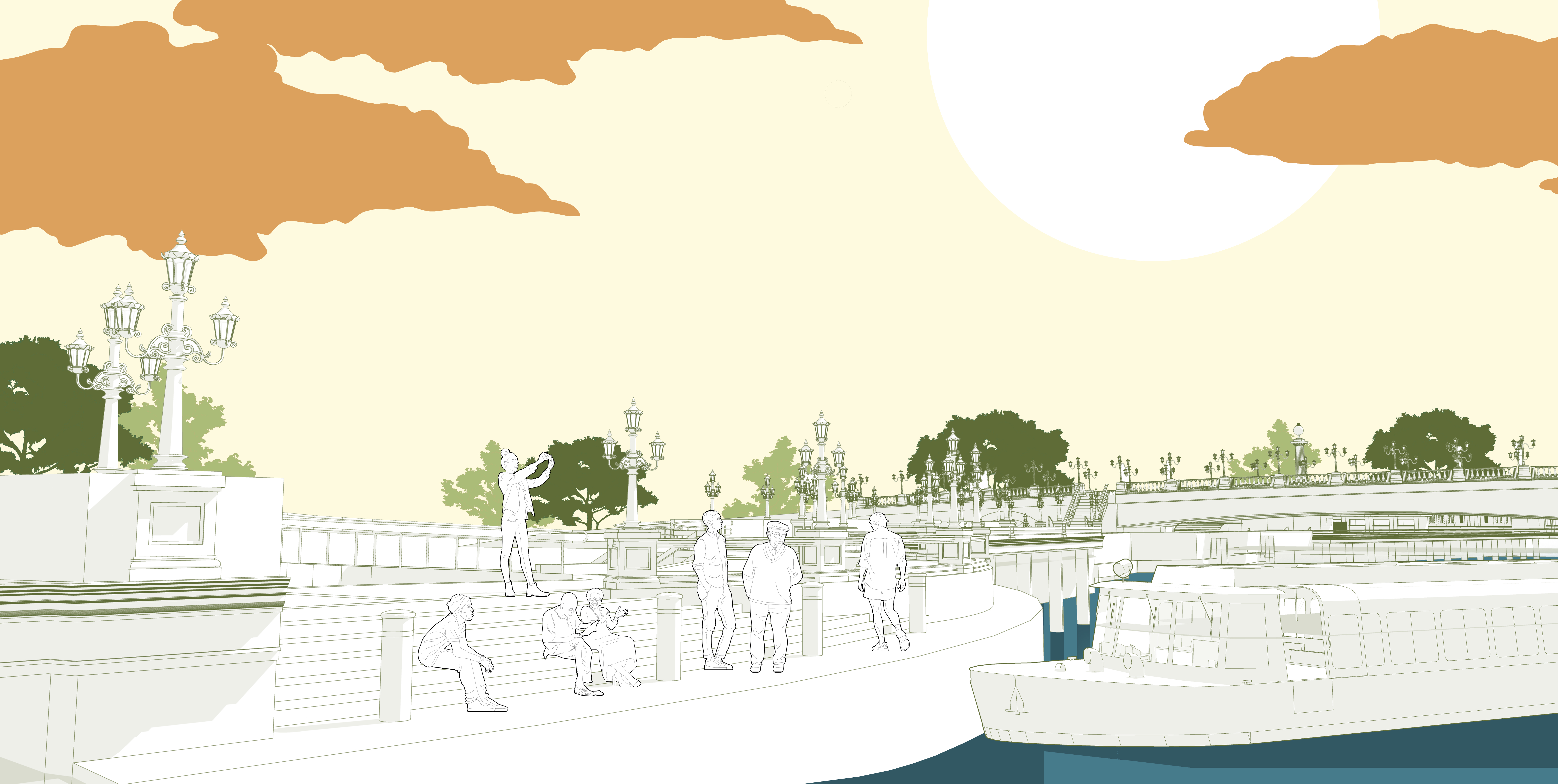 Idea 4018359: Pasig River Esplanade by WTA Design Studio in Manila ...