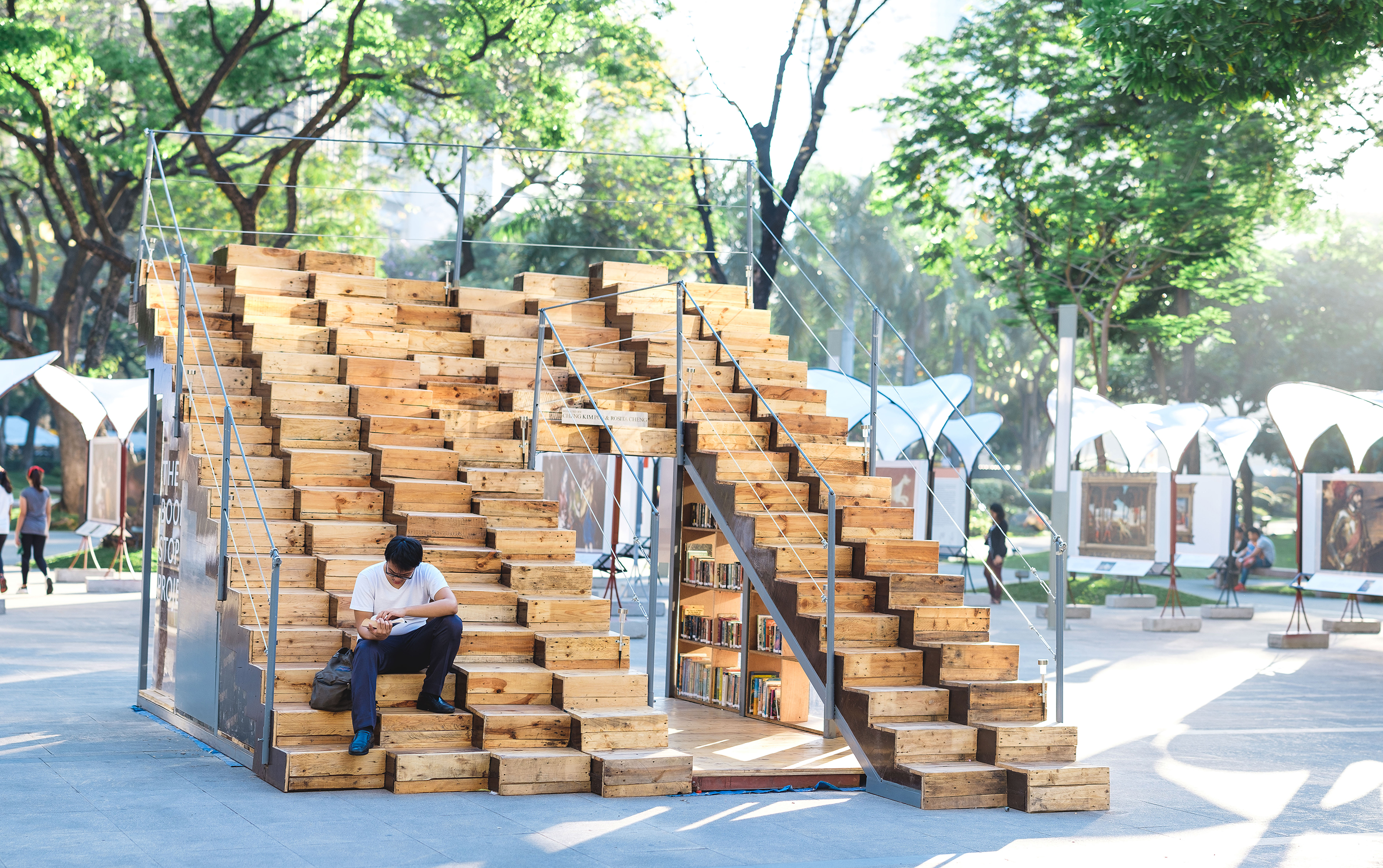 The Book Stop Project by WTA Architecture and Design Studio - Architizer