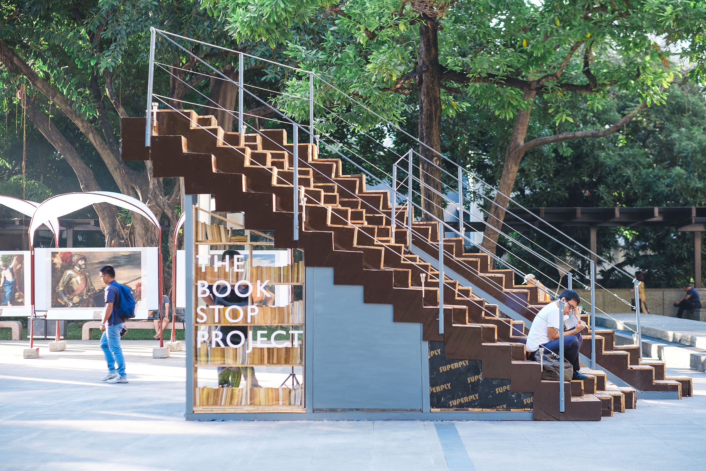 The Book Stop Project by WTA Architecture and Design Studio - Architizer