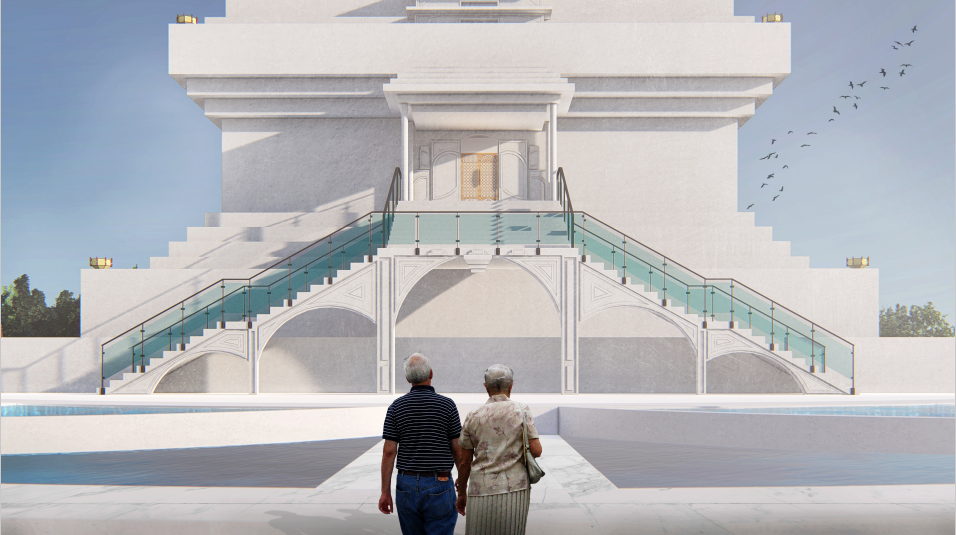 Merit Fields Stupa by WTA Architecture and Design Studio - Architizer