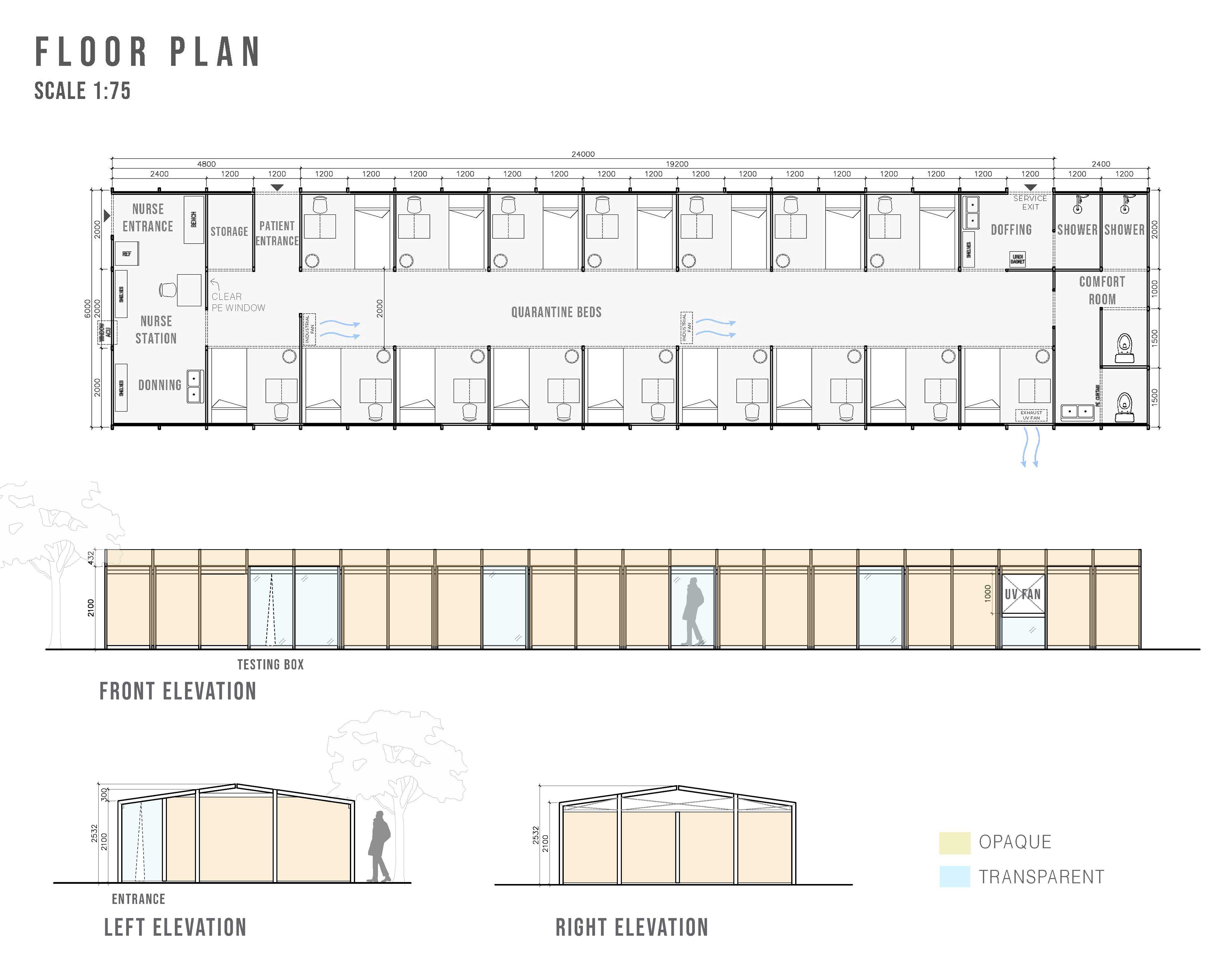 Emergency Quarantine Facilities by WTA Architecture and Design Studio ...