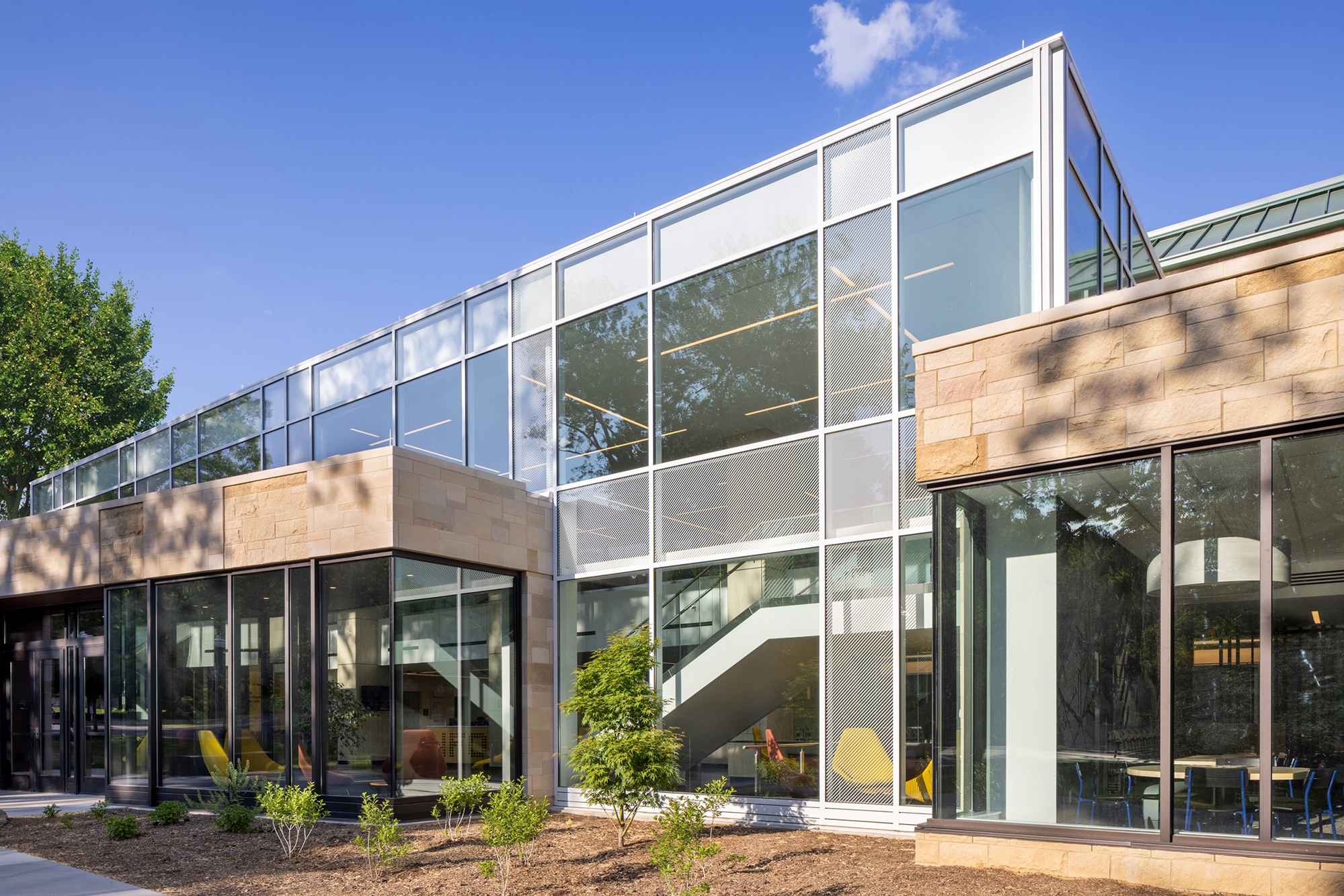 Lowry Center at the College of Wooster by Bergmeyer - Architizer