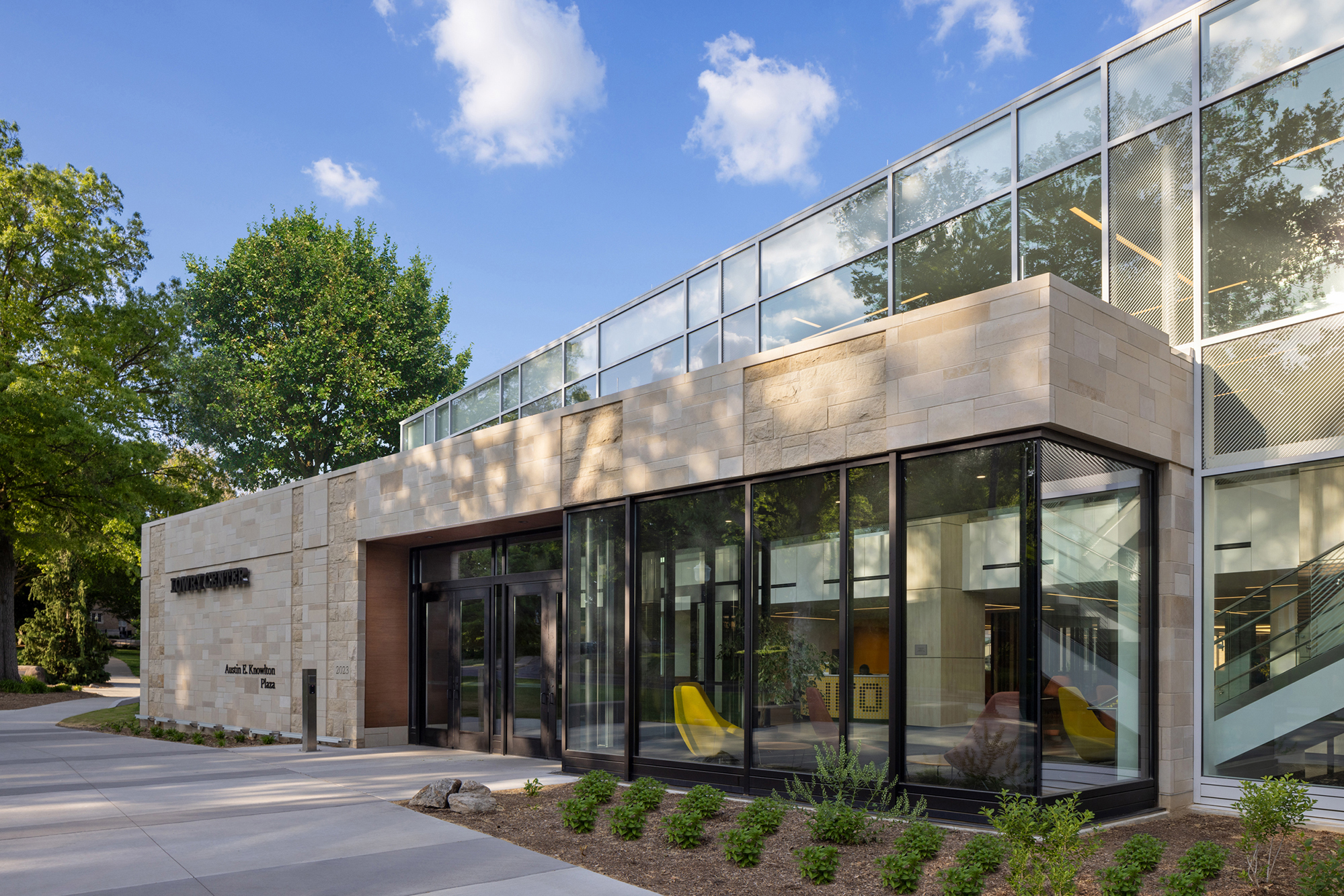 Lowry Center at the College of Wooster by Bergmeyer - Architizer