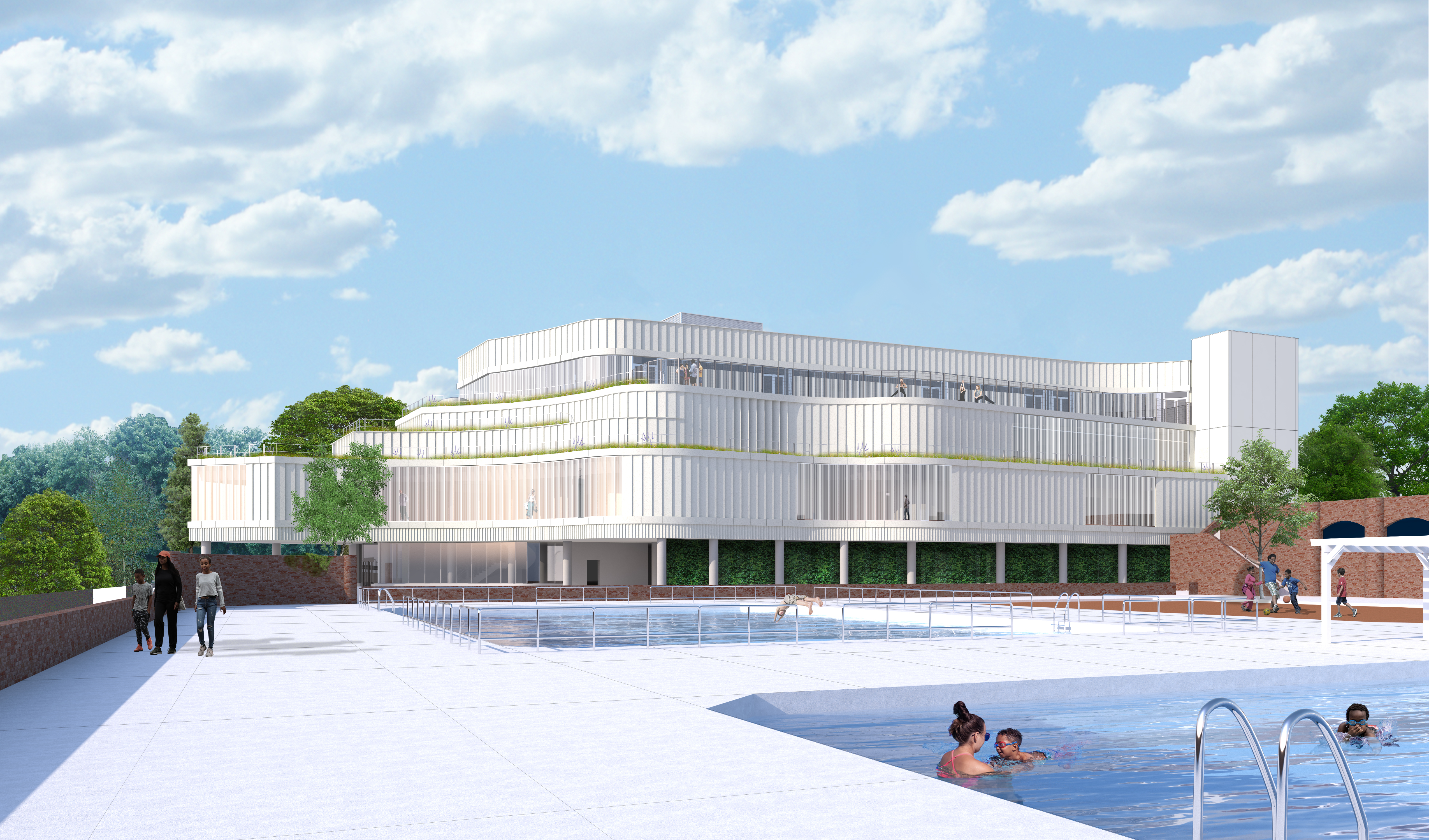 Mary Cali Dalton Recreation Center by ikon.5 architects - Architizer