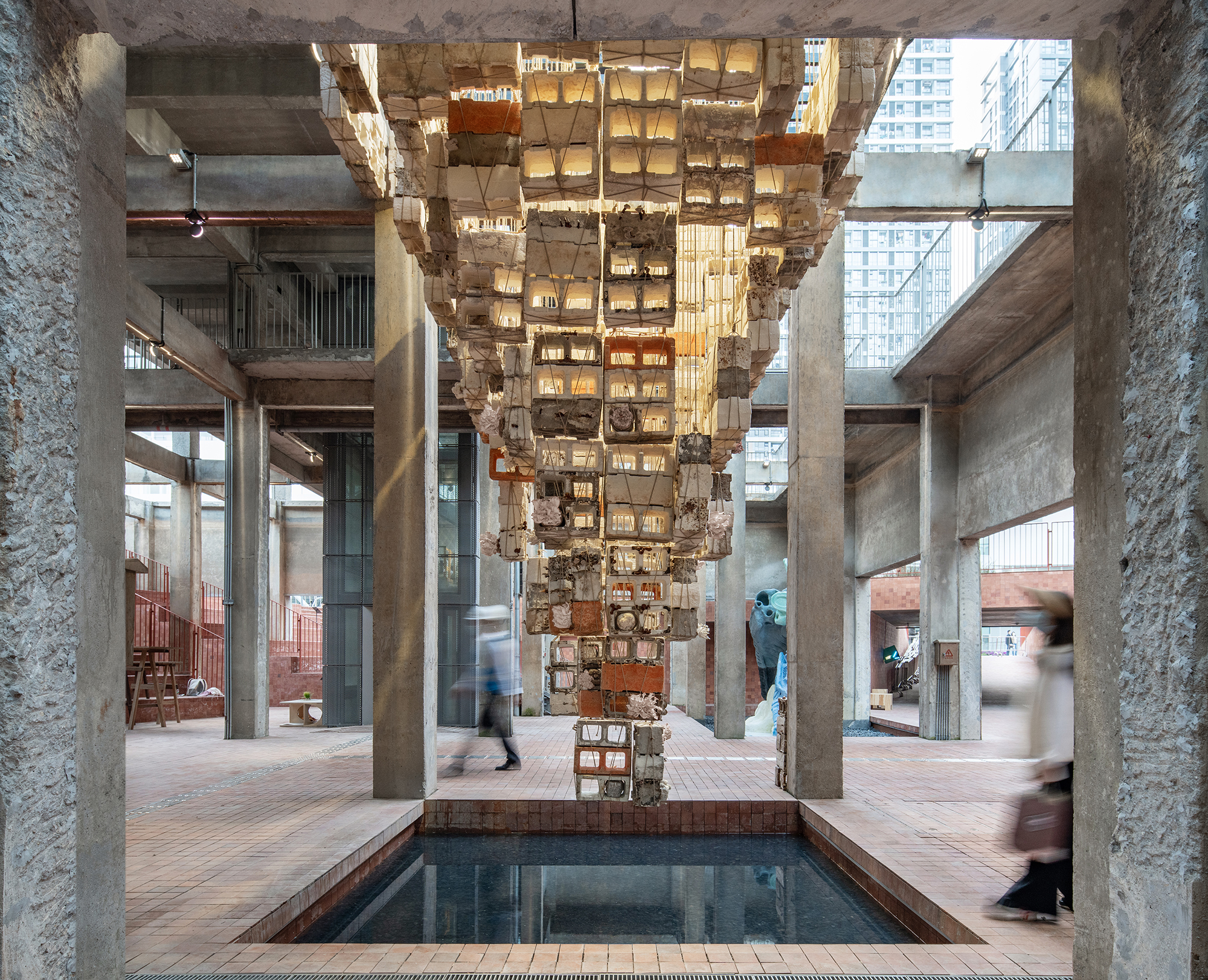 Inverted Architecture: A Mushroom Brick Pyramid by Studio Link-Arc, LLC ...