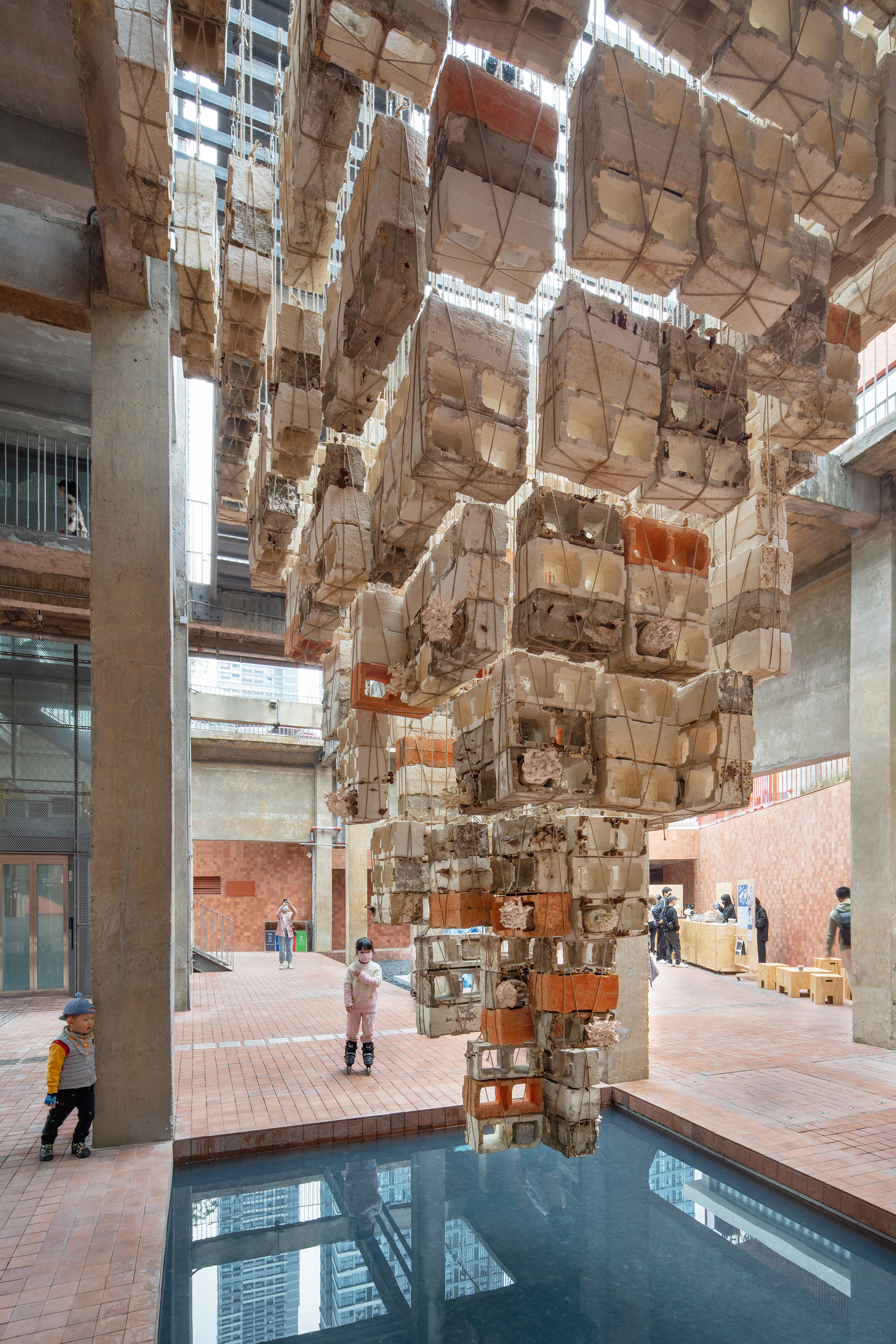 Inverted Architecture: A Mushroom Brick Pyramid by Studio Link-Arc, LLC ...