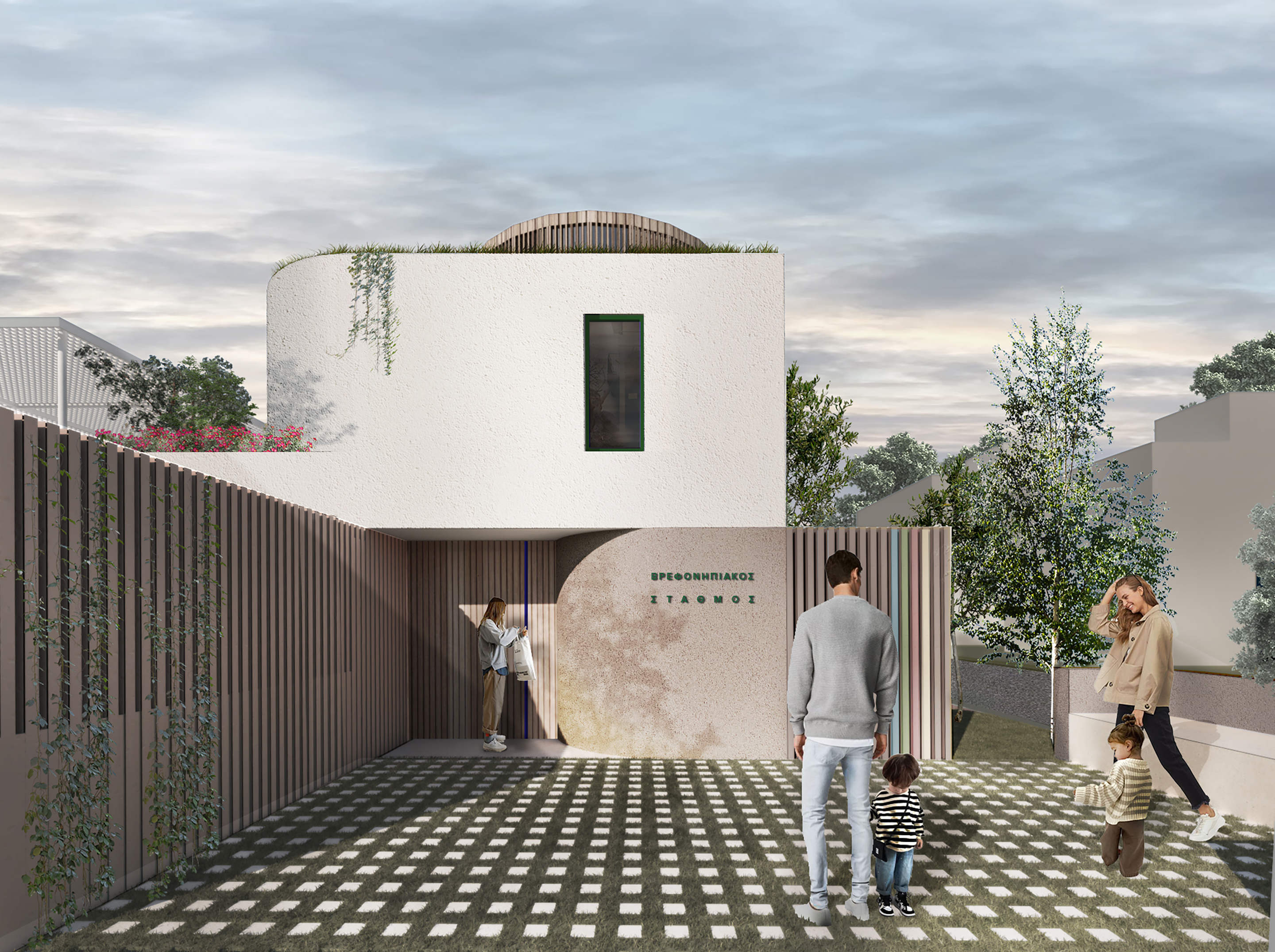 Tic Tac Toe Kindergarten by DI ARCHITECTURE STUDIO - Architizer