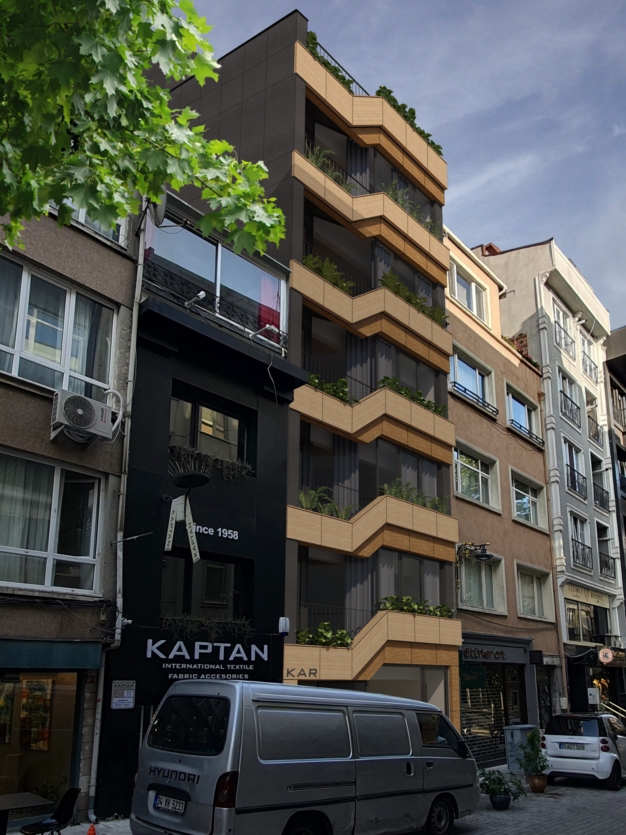 Kar Apartment Building by Manço Architects - Architizer