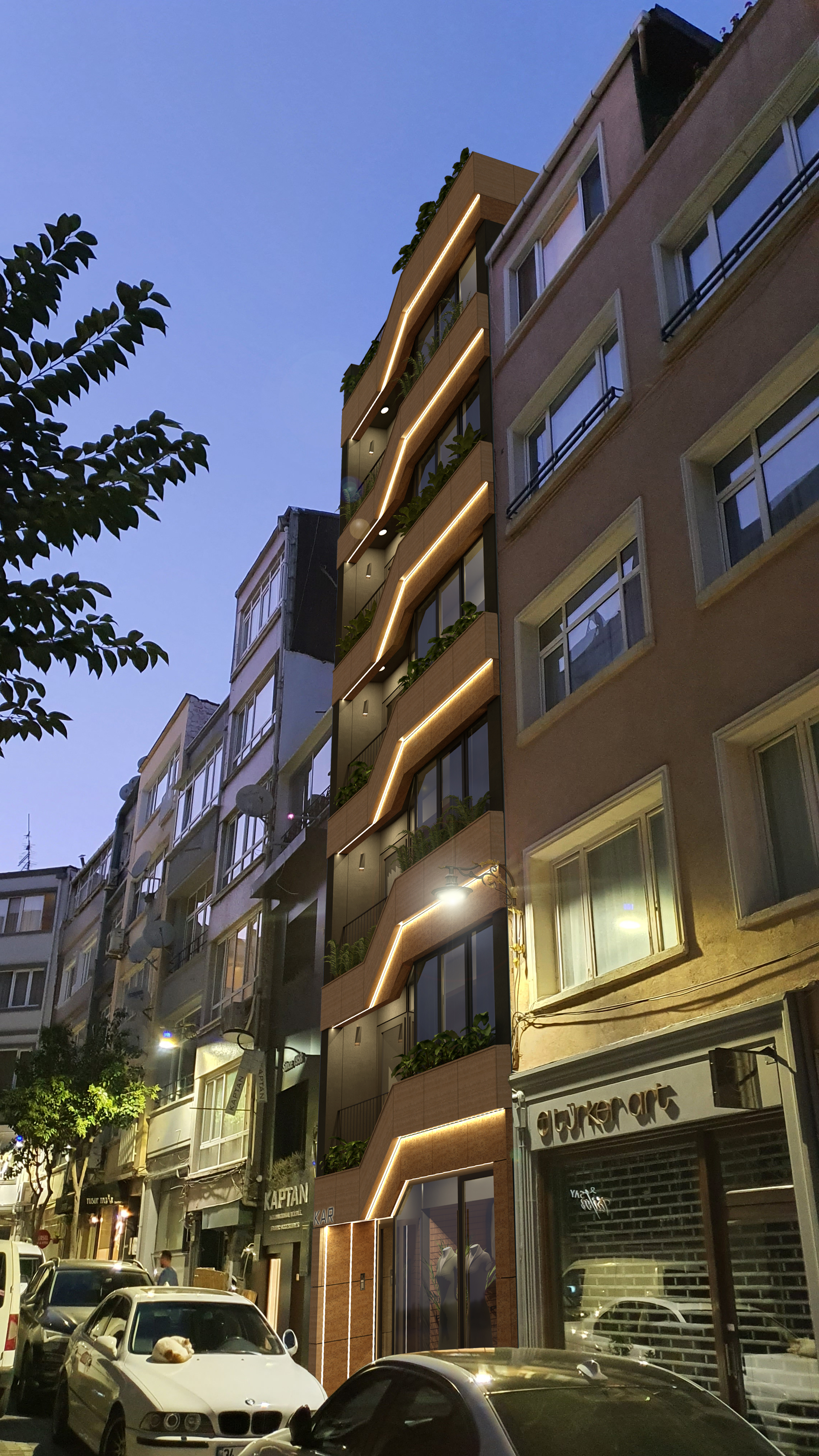 Kar Apartment Building by Manço Architects - Architizer