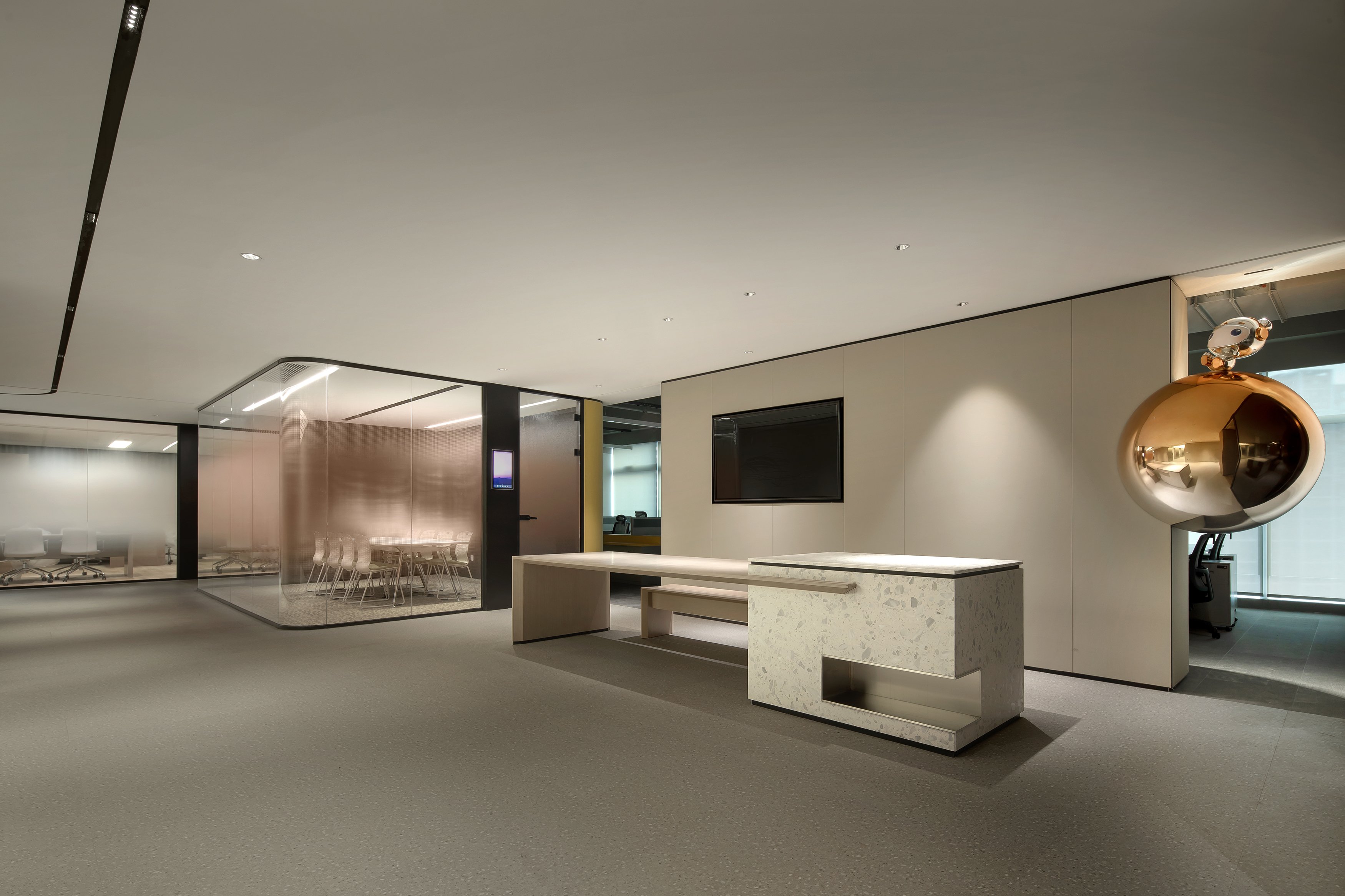 Tailong Bank Technology Software Development Office by Damai Interior ...