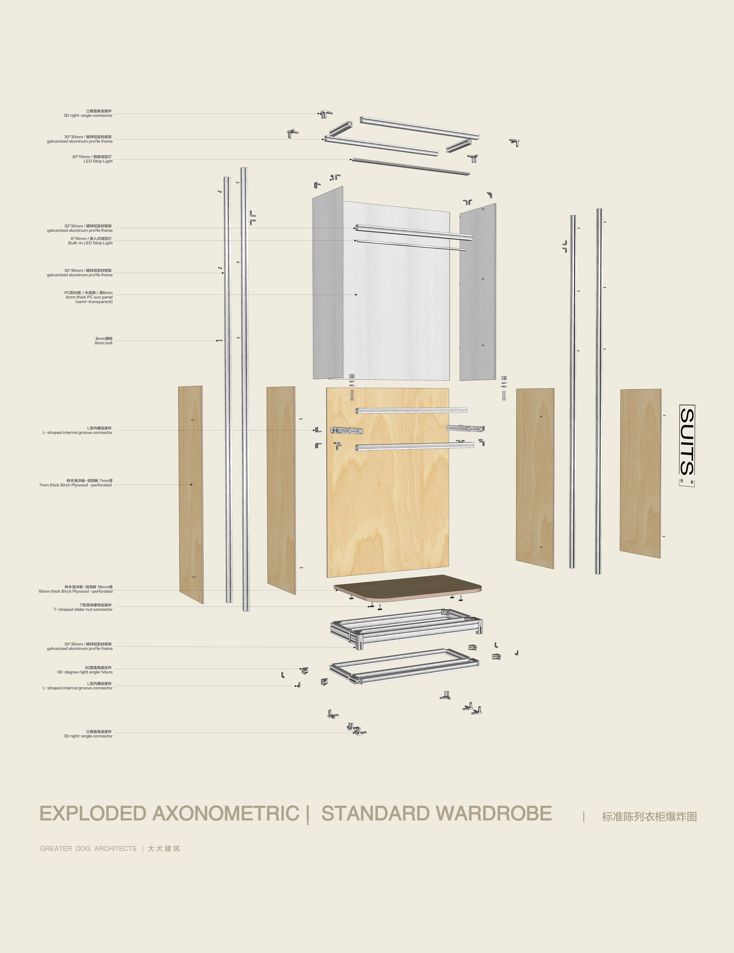 PROGEN SUIT by Greater Dog Architects - Architizer