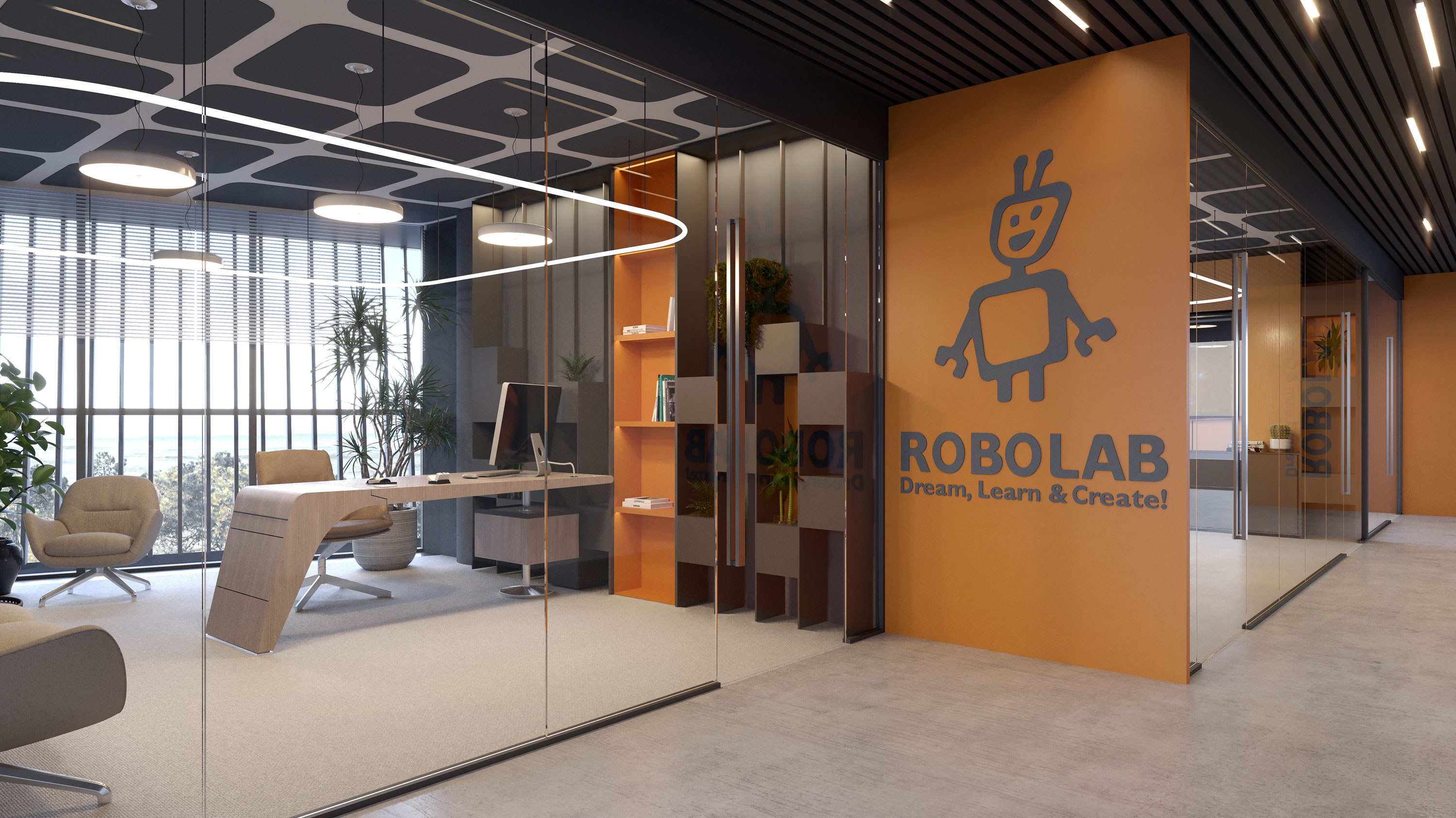 Robo Lab Interior Design by RENDERUS - Architizer