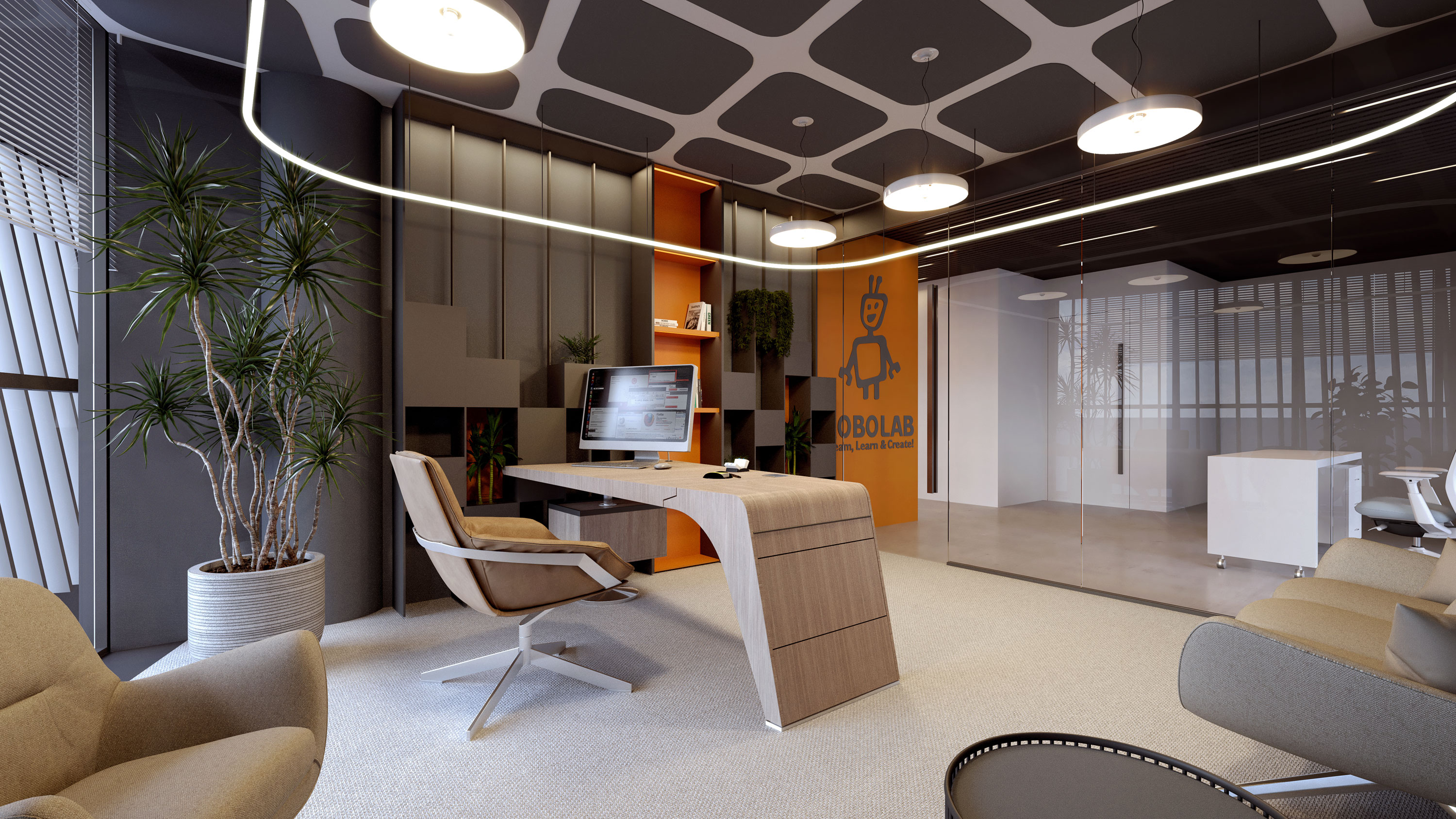 Robo Lab Interior Design by RENDERUS - Architizer