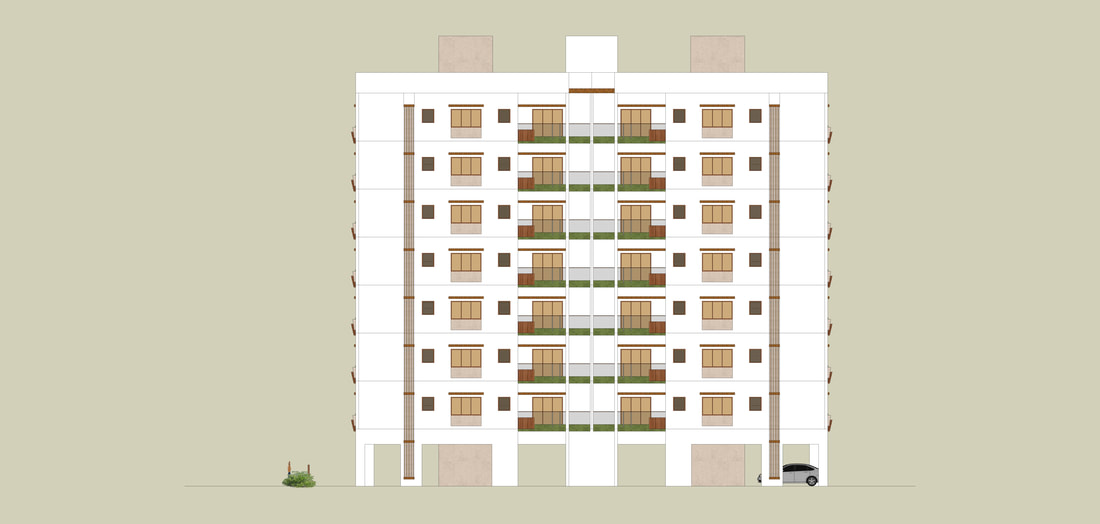 Residential Apartment Building in Dimapur, Nagaland by Atelier ARBO ...