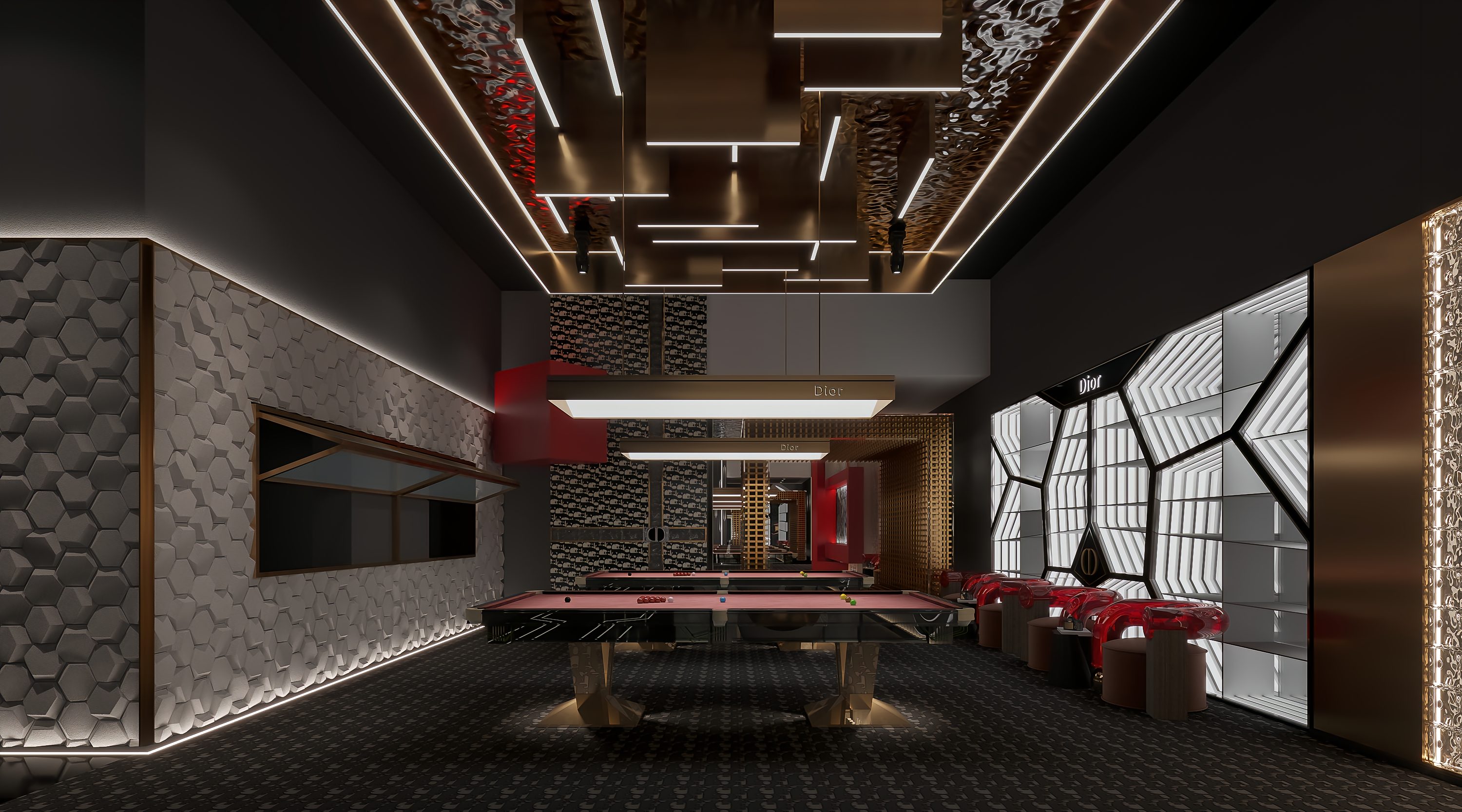 Thiết kế quán bida đẹp by ATZ LUXURY - Architizer