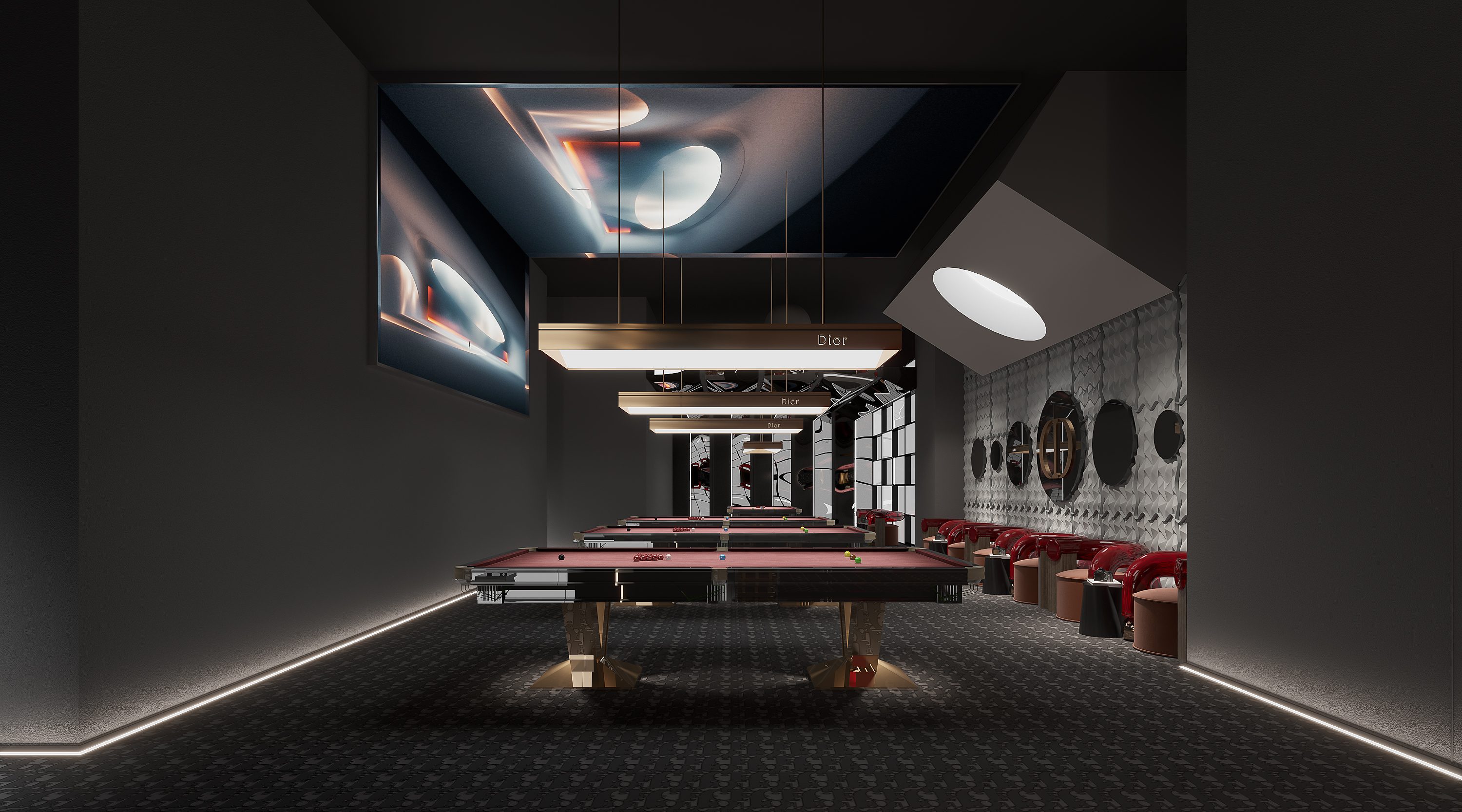 Thiết kế quán bida đẹp by ATZ LUXURY - Architizer