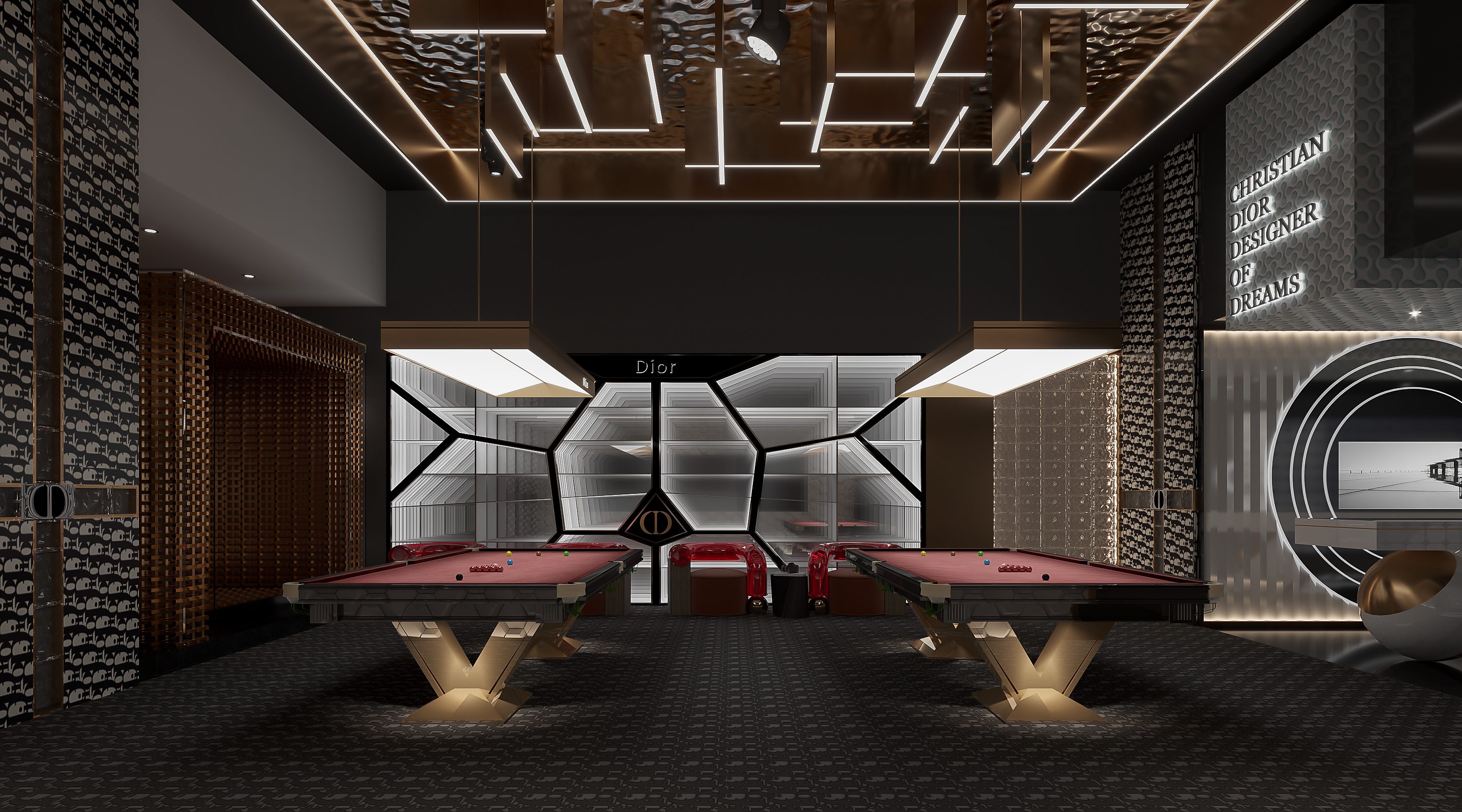 Thiết kế quán bida đẹp by ATZ LUXURY - Architizer