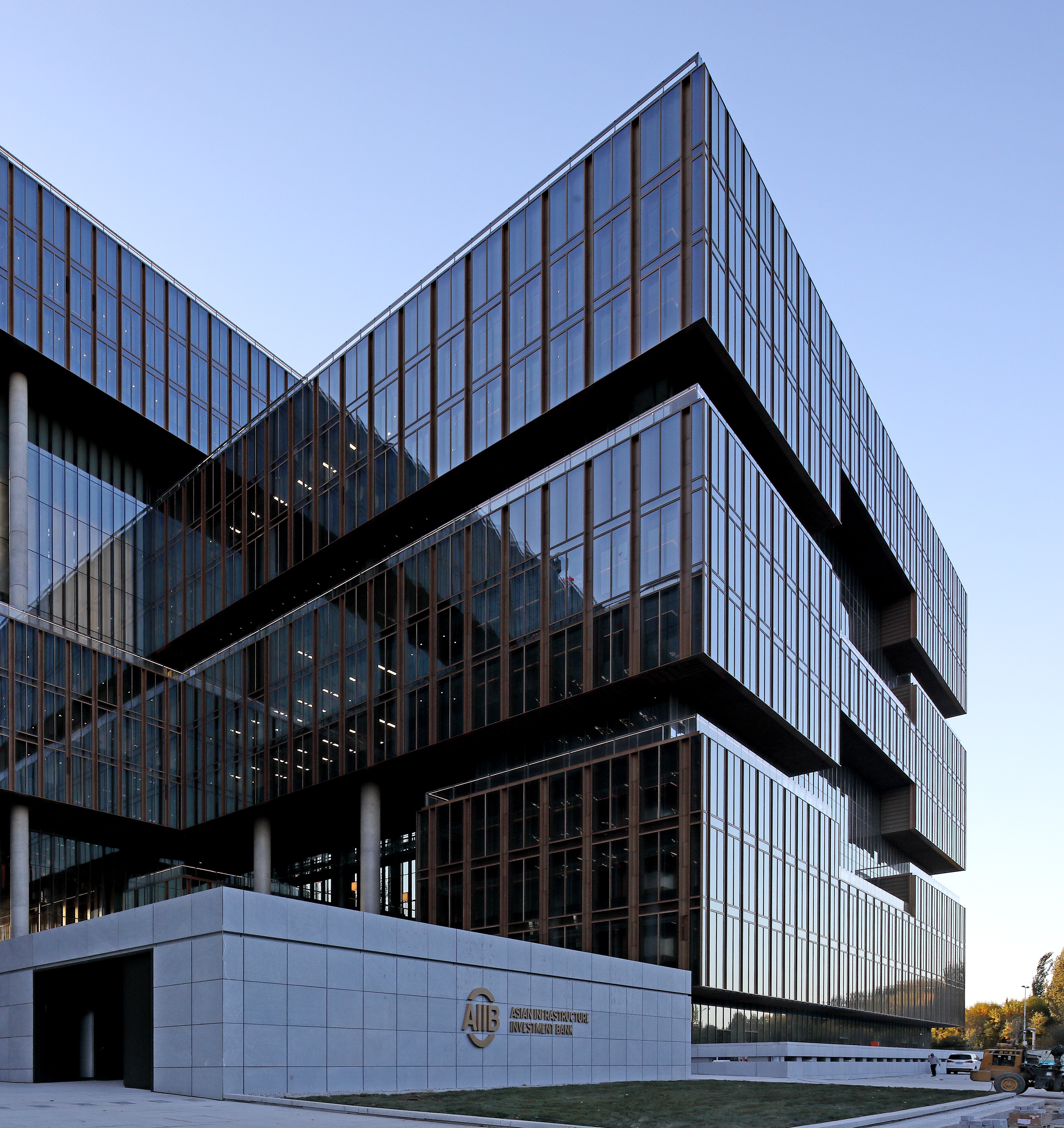 Asia Financial Centre and AIIB Headquarters by Architectural Design ...