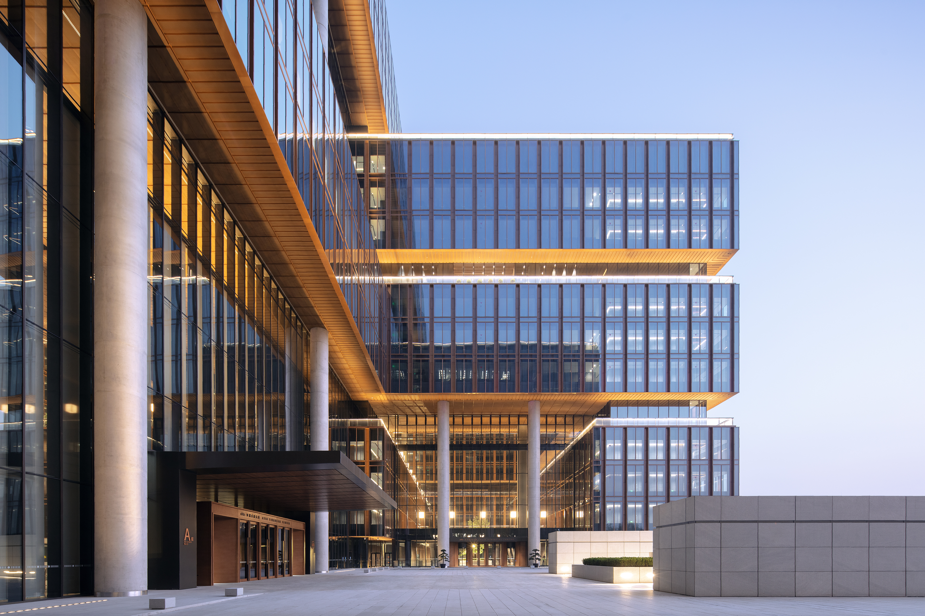 Asia Financial Centre and AIIB Headquarters by Architectural Design ...