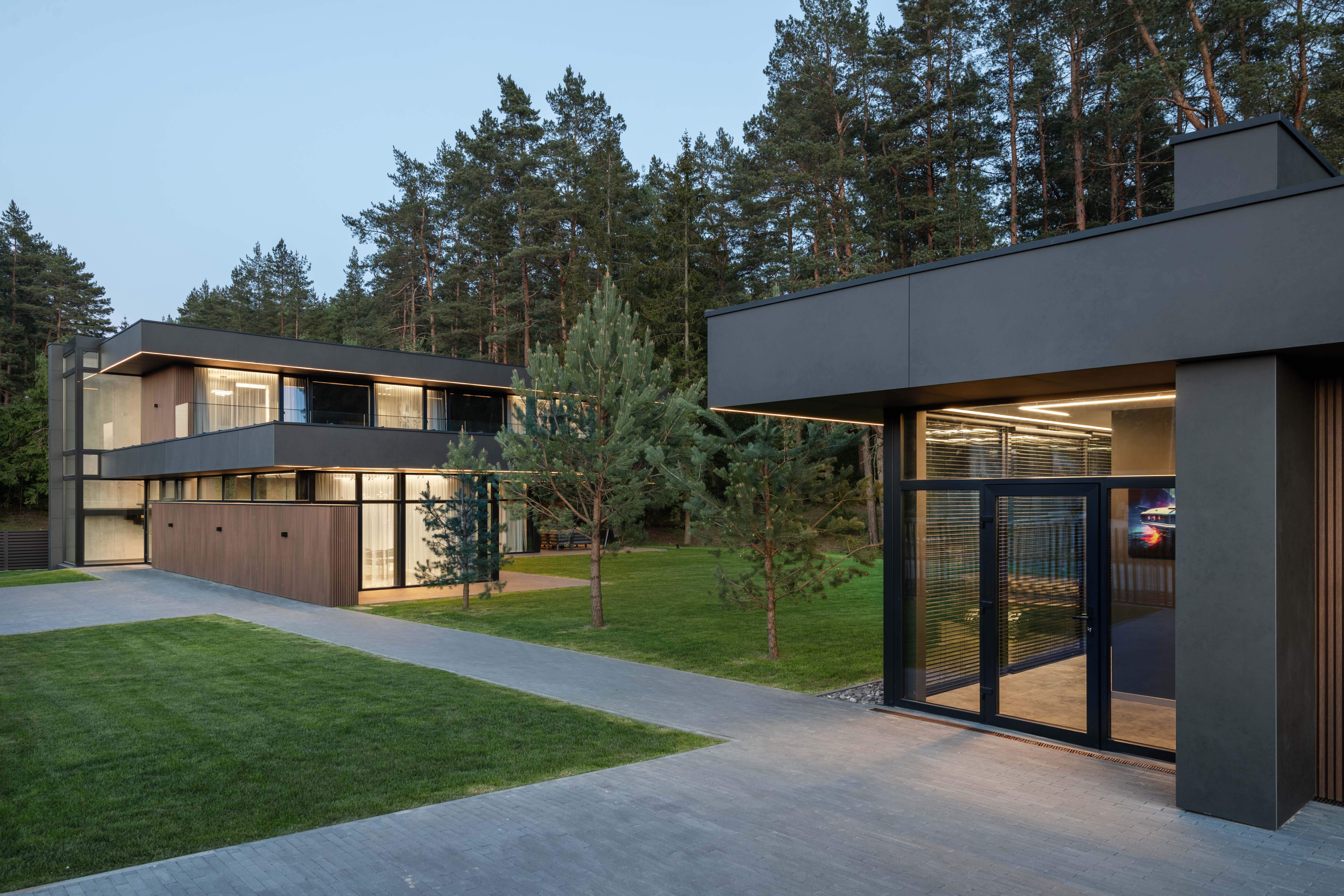 House in a pine forest by Architecture laboratory ArchLAB - Architizer