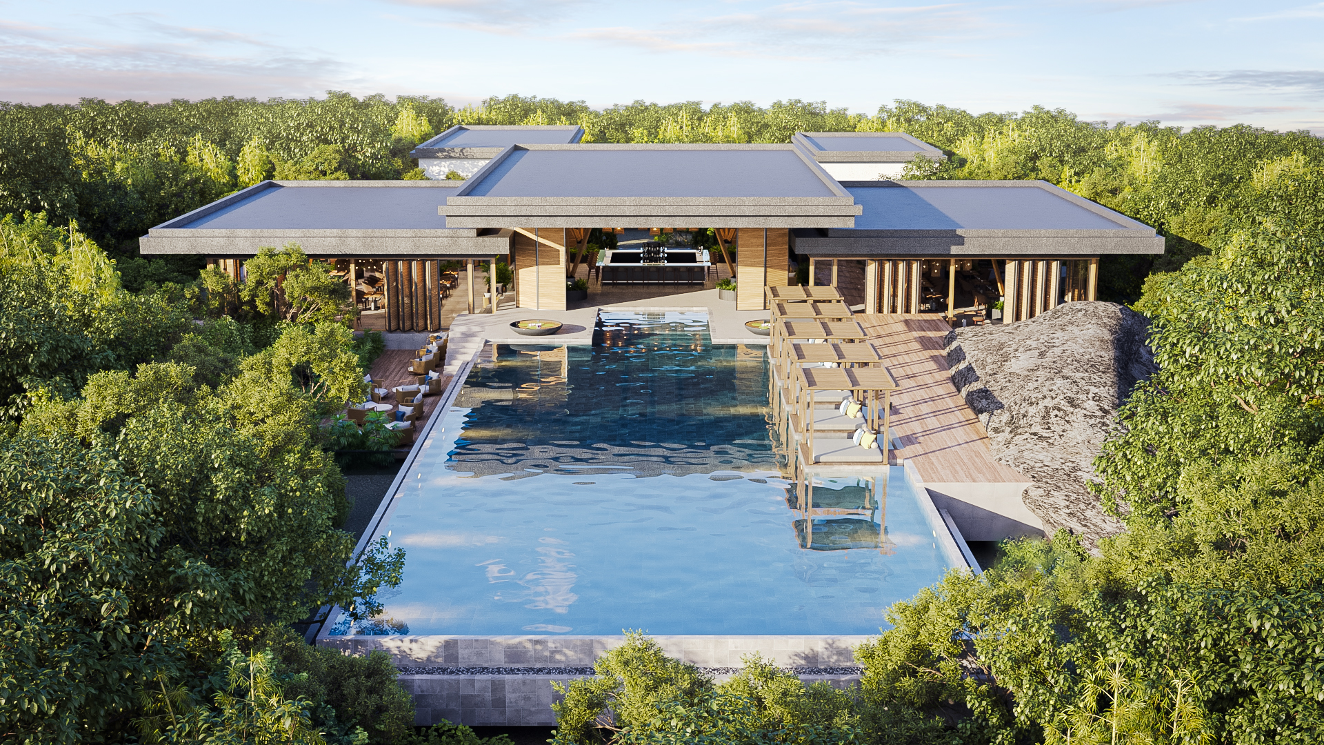 Wellness Retreat in Warakapola, Sri Lanka by Spaces.Inc mv - Architizer