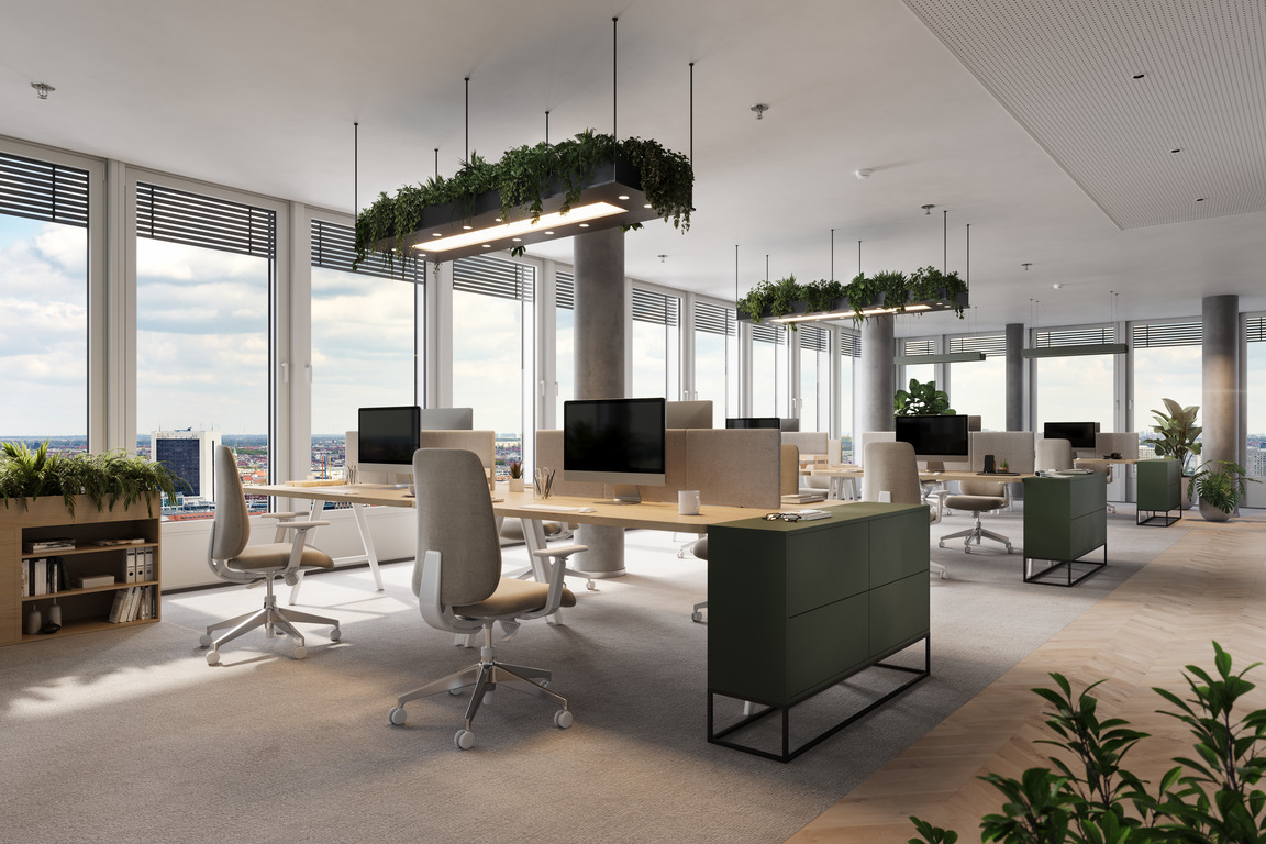 Interior Visualization: Office Spaces, Berlin by Render Vision - Architizer